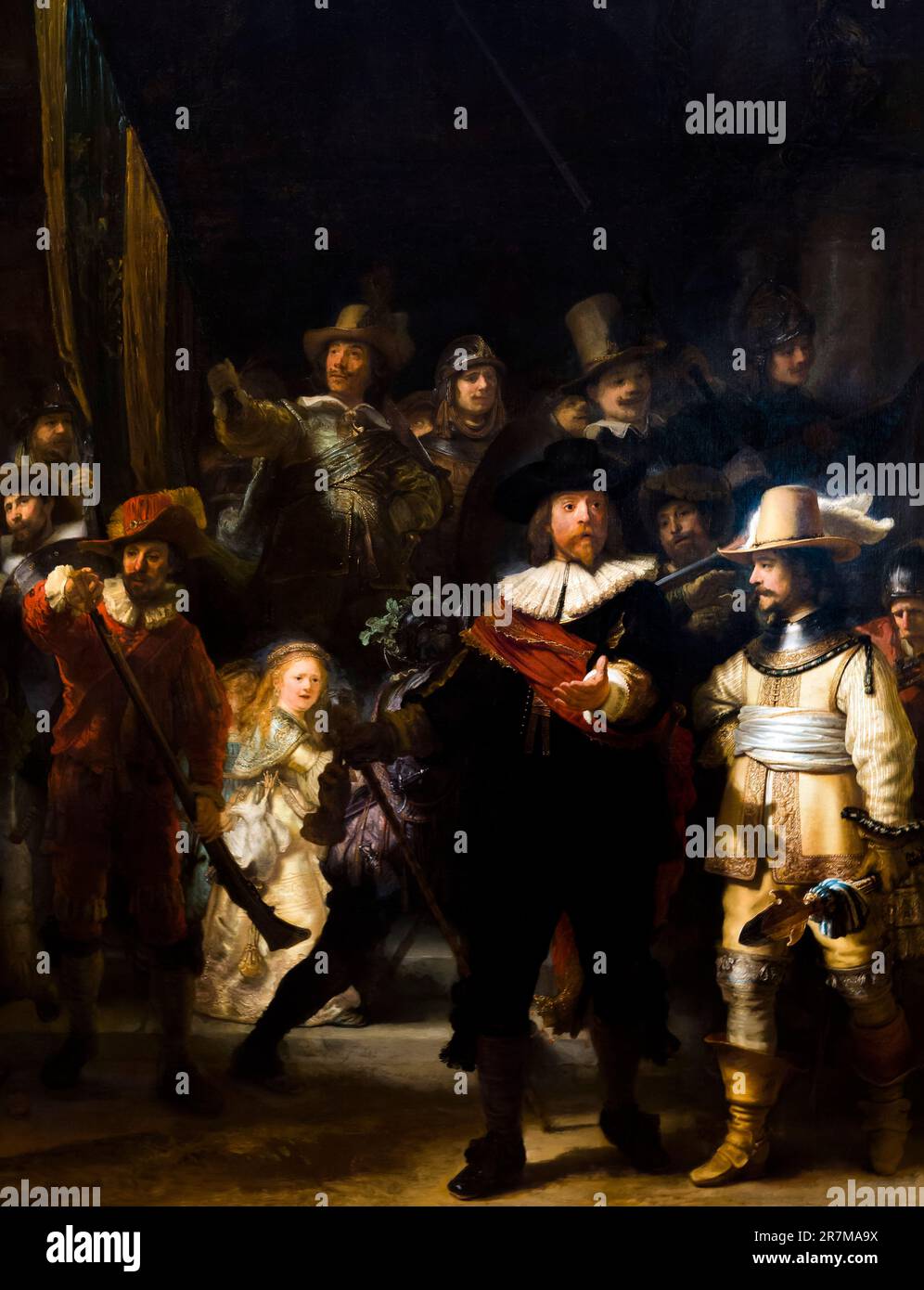 The Night Watch, Militia Company of District II under the Command of ...