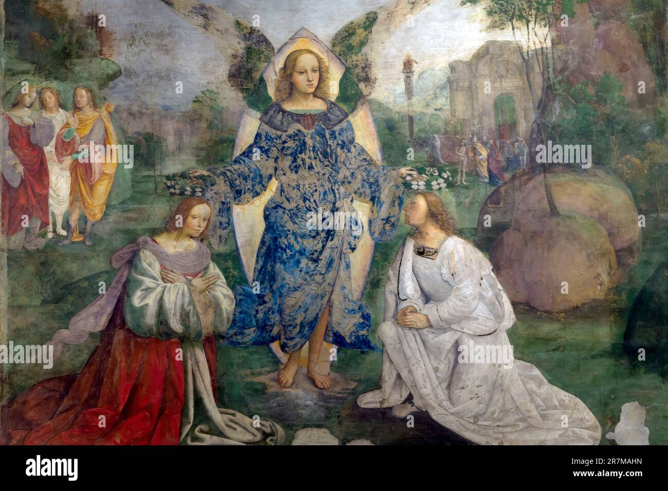 Legend of saints cecilia and valerian hi-res stock photography and ...