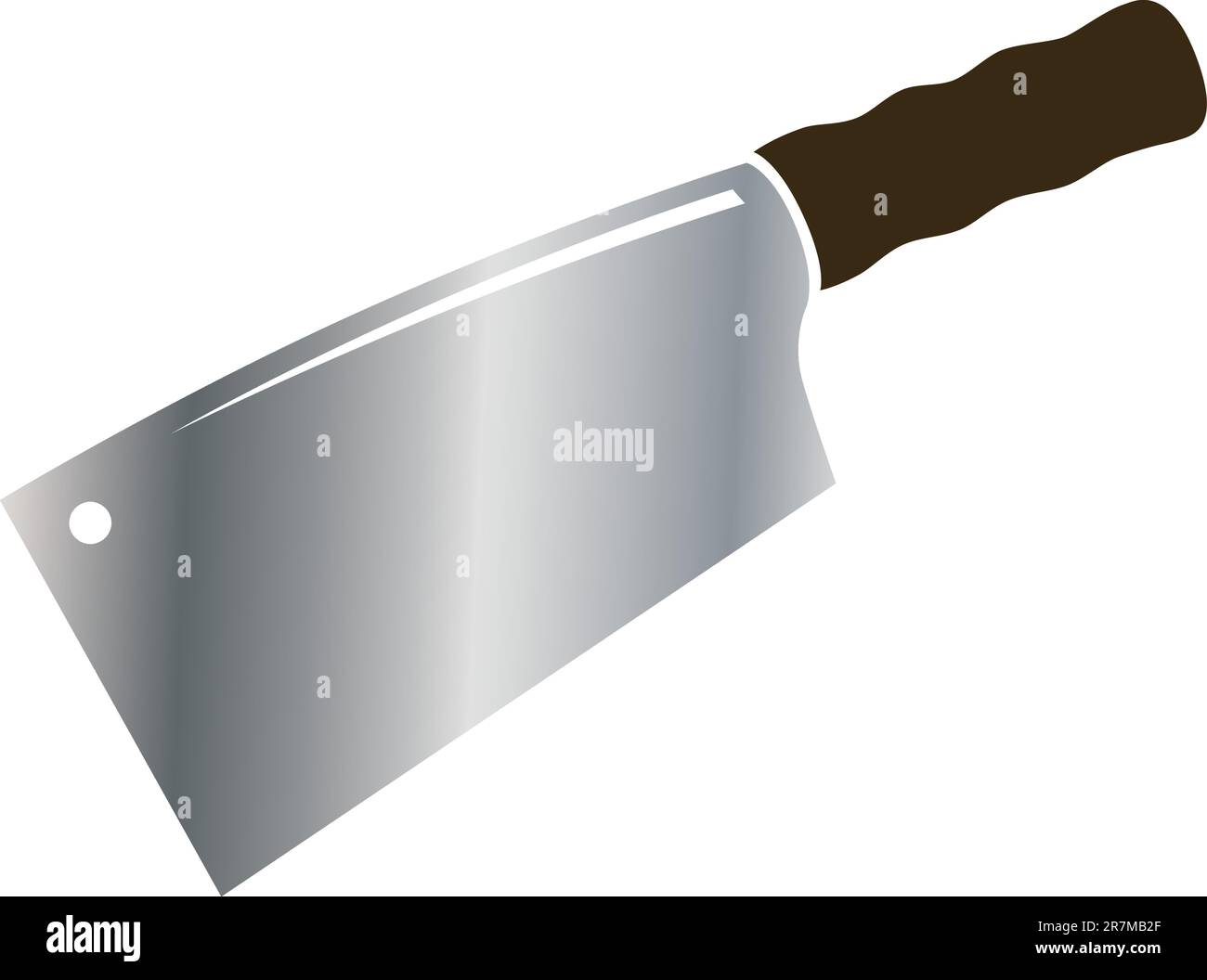 Hand cleaver Stock Vector Images - Alamy