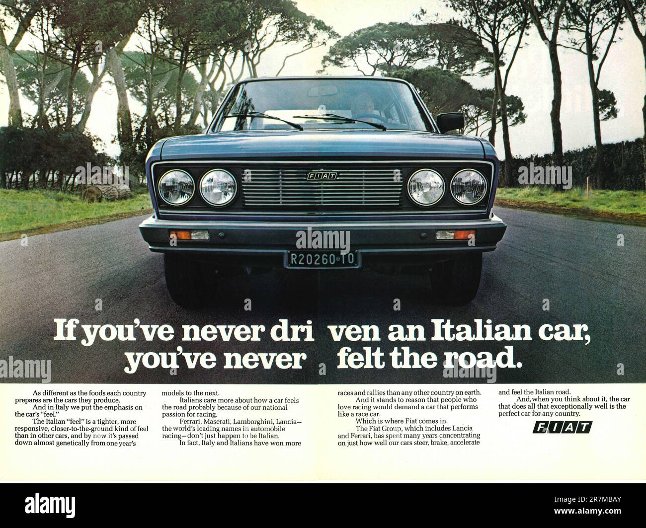 Fiat advert fiat hi-res stock photography and images - Alamy
