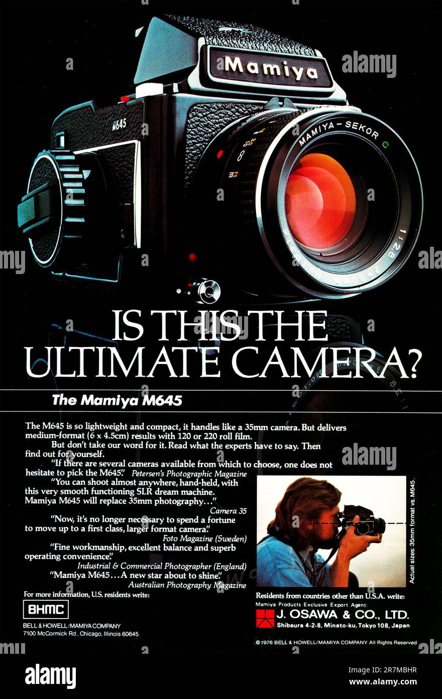 Mamiya ads hi-res stock photography and images - Alamy