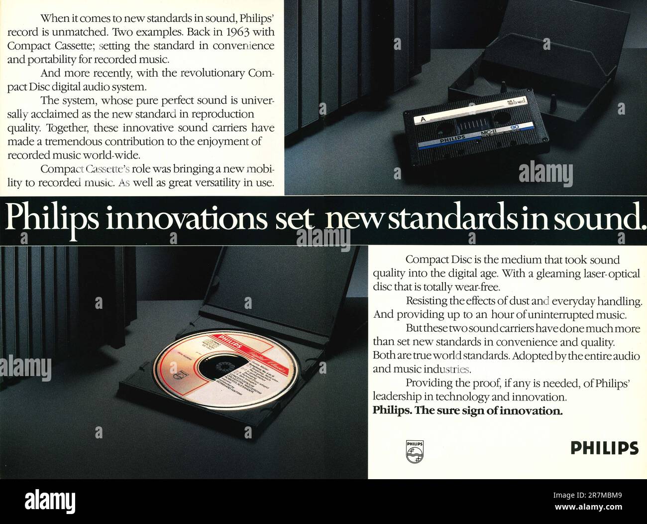 Philips compact cassette, Philips laser disc, Philips compact disk ...