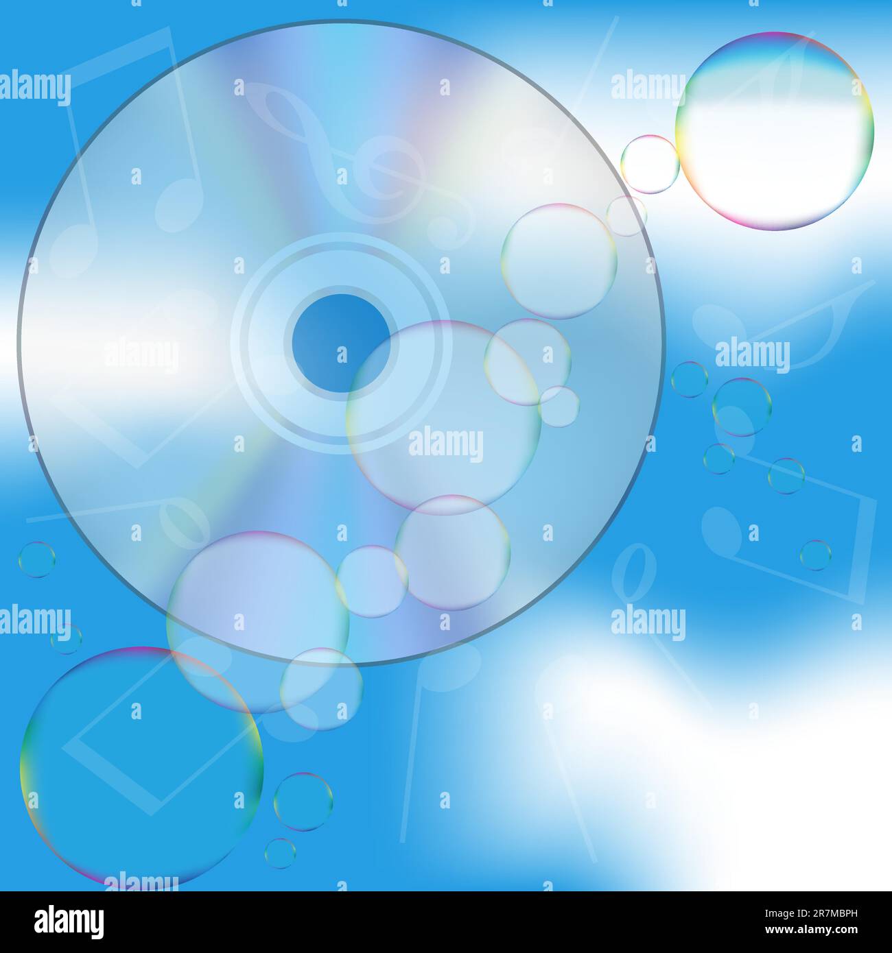 Blue oil bubbles Stock Vector Images - Alamy