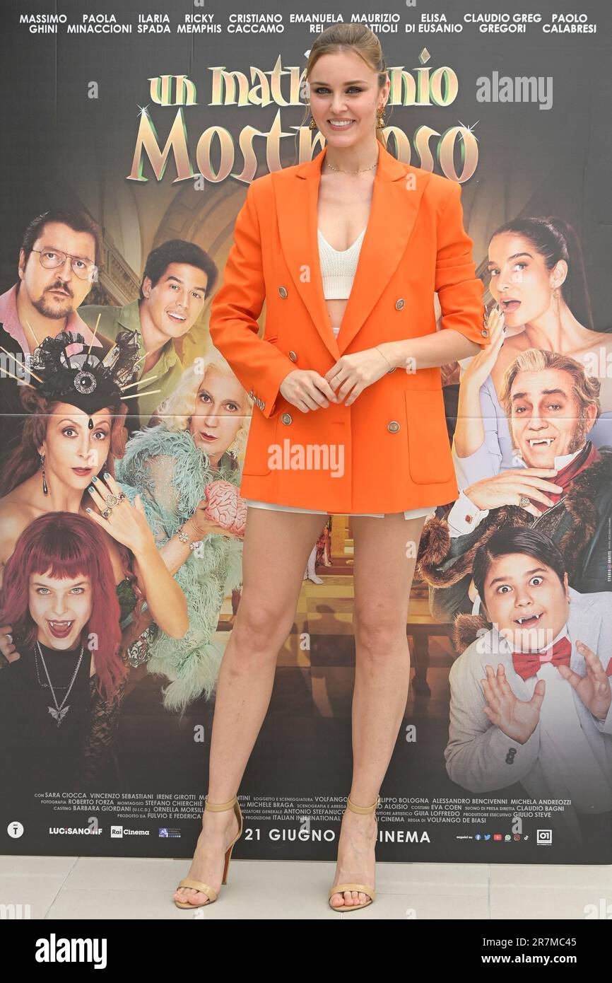 Rome, Italy. 16th June, 2023. Emanuela Rei attends the photocall of the ...