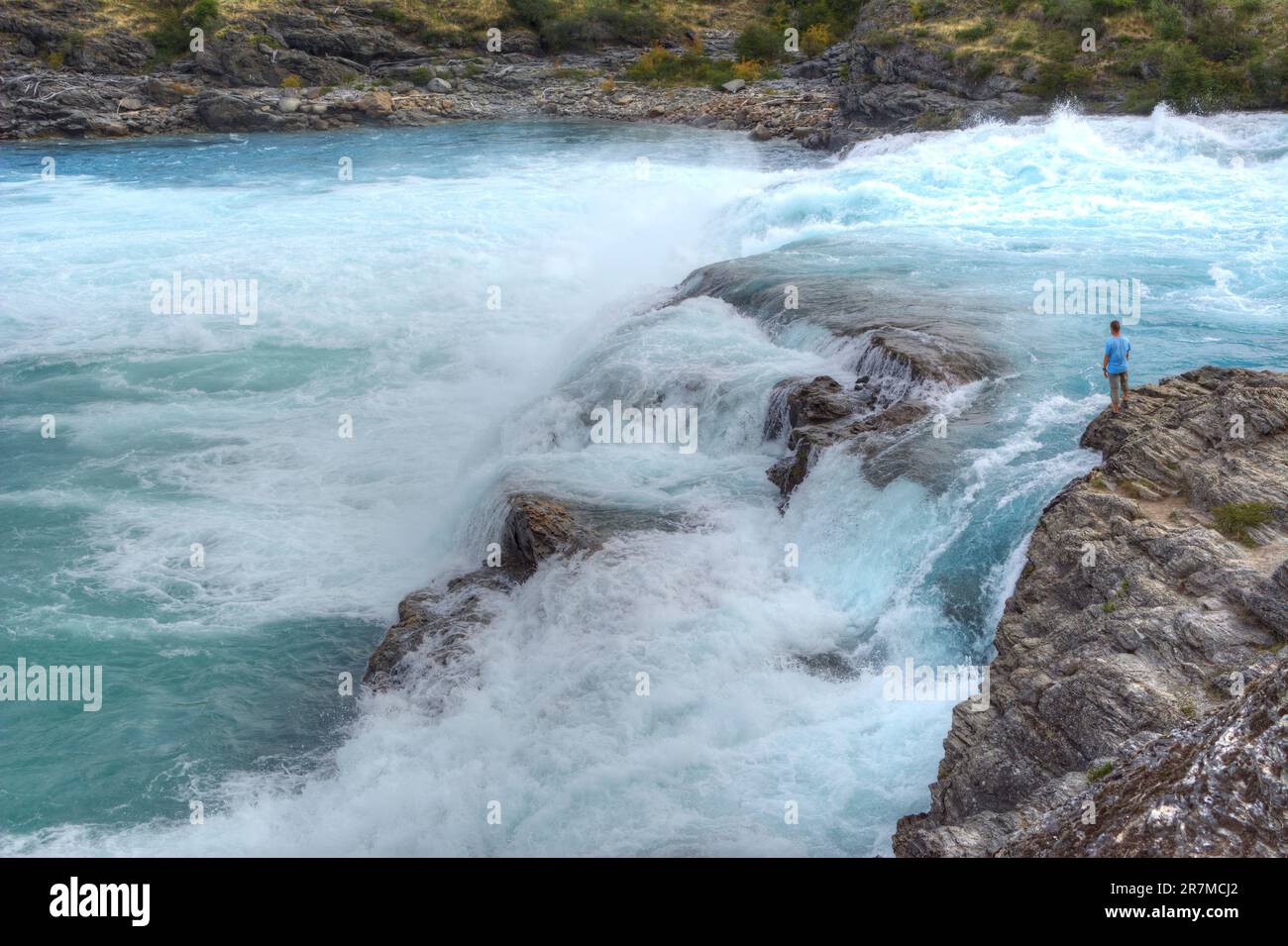 Turquoise river in mountain hi-res stock photography and images - Alamy
