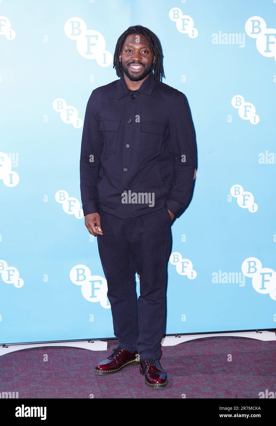 Matey Jones arrives for a special preview of Pretty Red Dress, at BFI ...