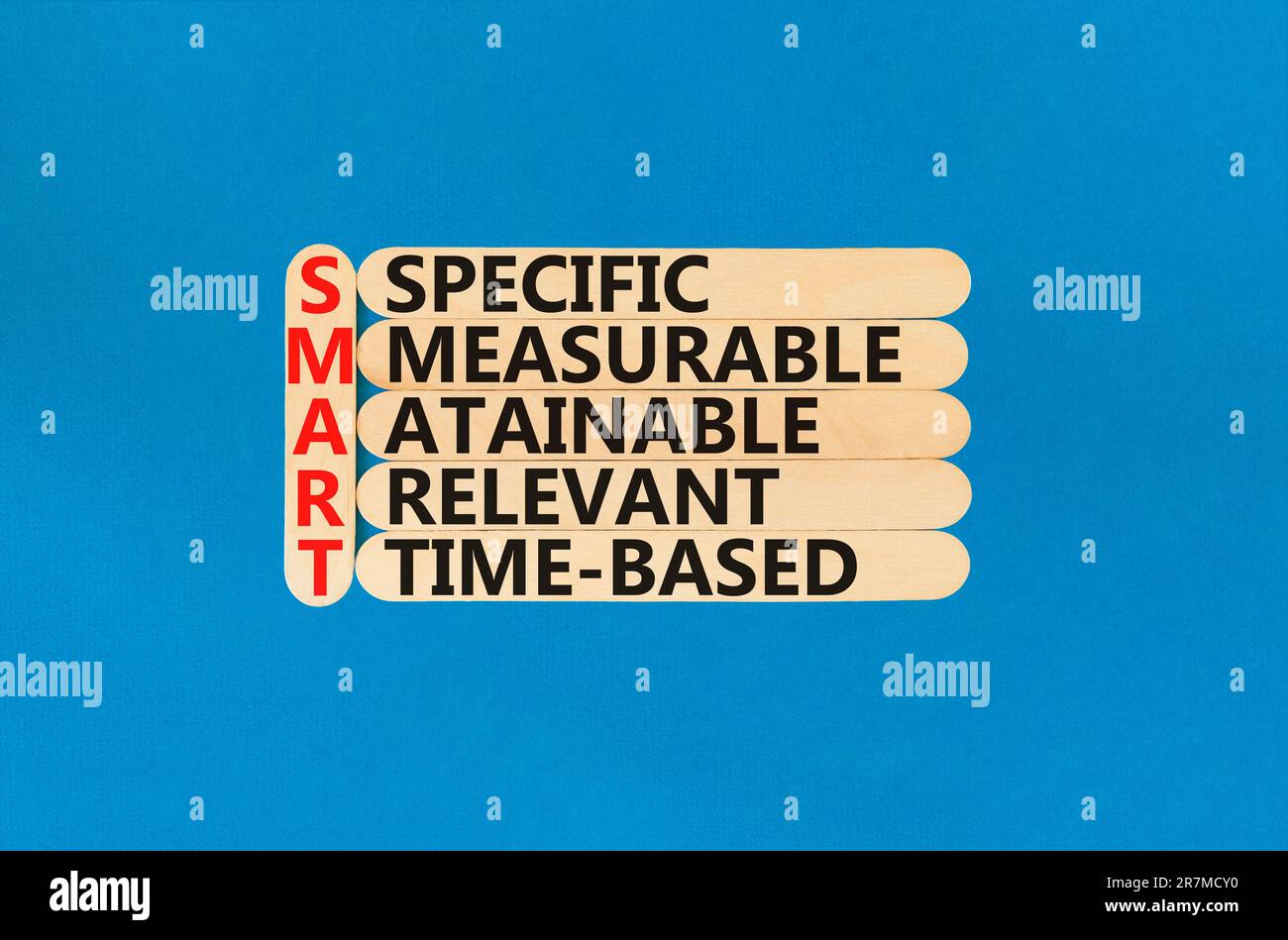 SMART symbol. Concept words SMART specific measurable attainable ...