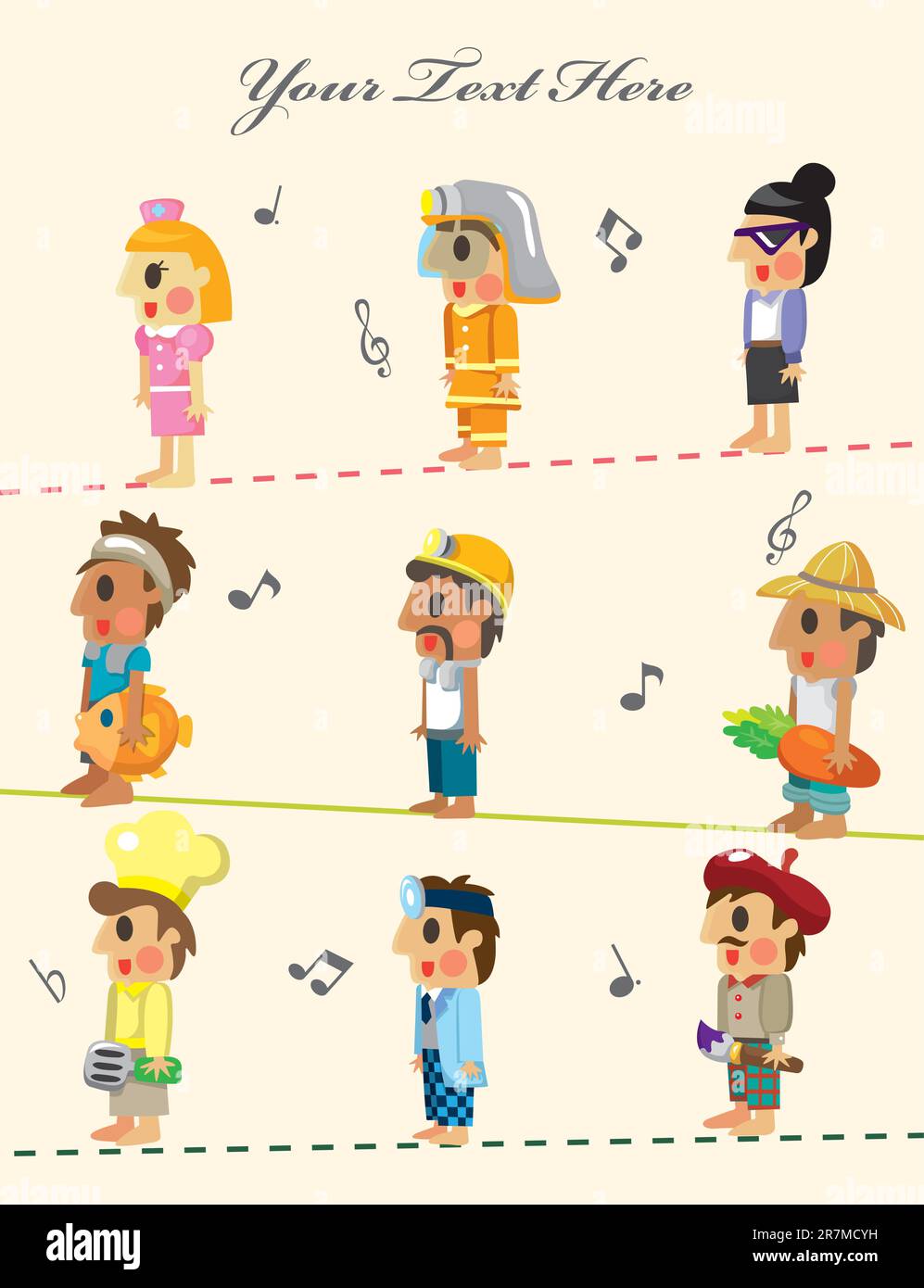 Sales job cartoon hi-res stock photography and images - Alamy