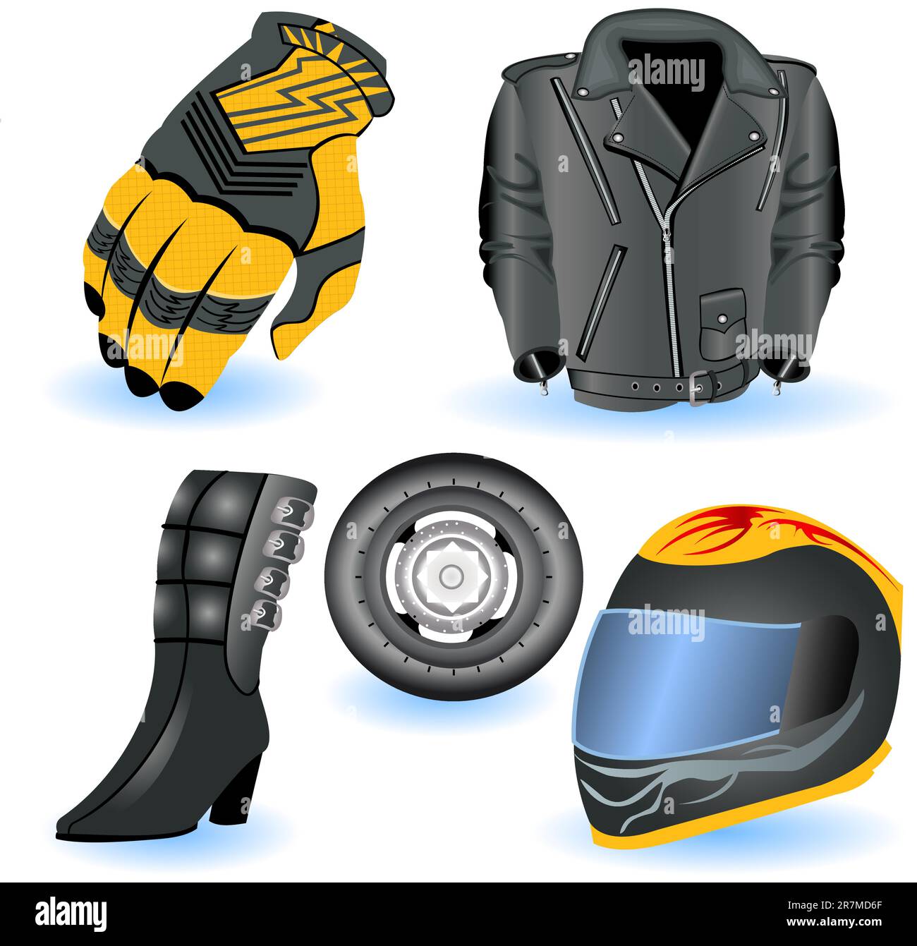 Motorcycle 1 Stock Vector Images - Alamy