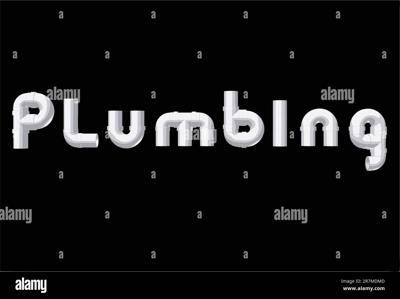 Plumbing Stock Vector Images - Alamy