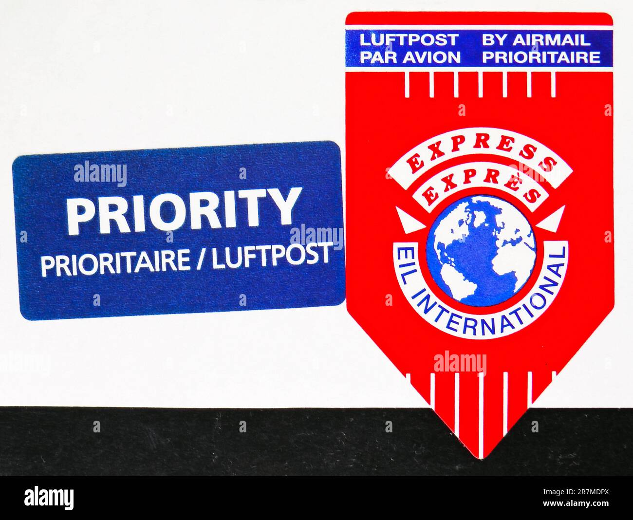 MOSCOW, RUSSIA - JUNE 8 2023: Postage stamp printed in Germany shows ...