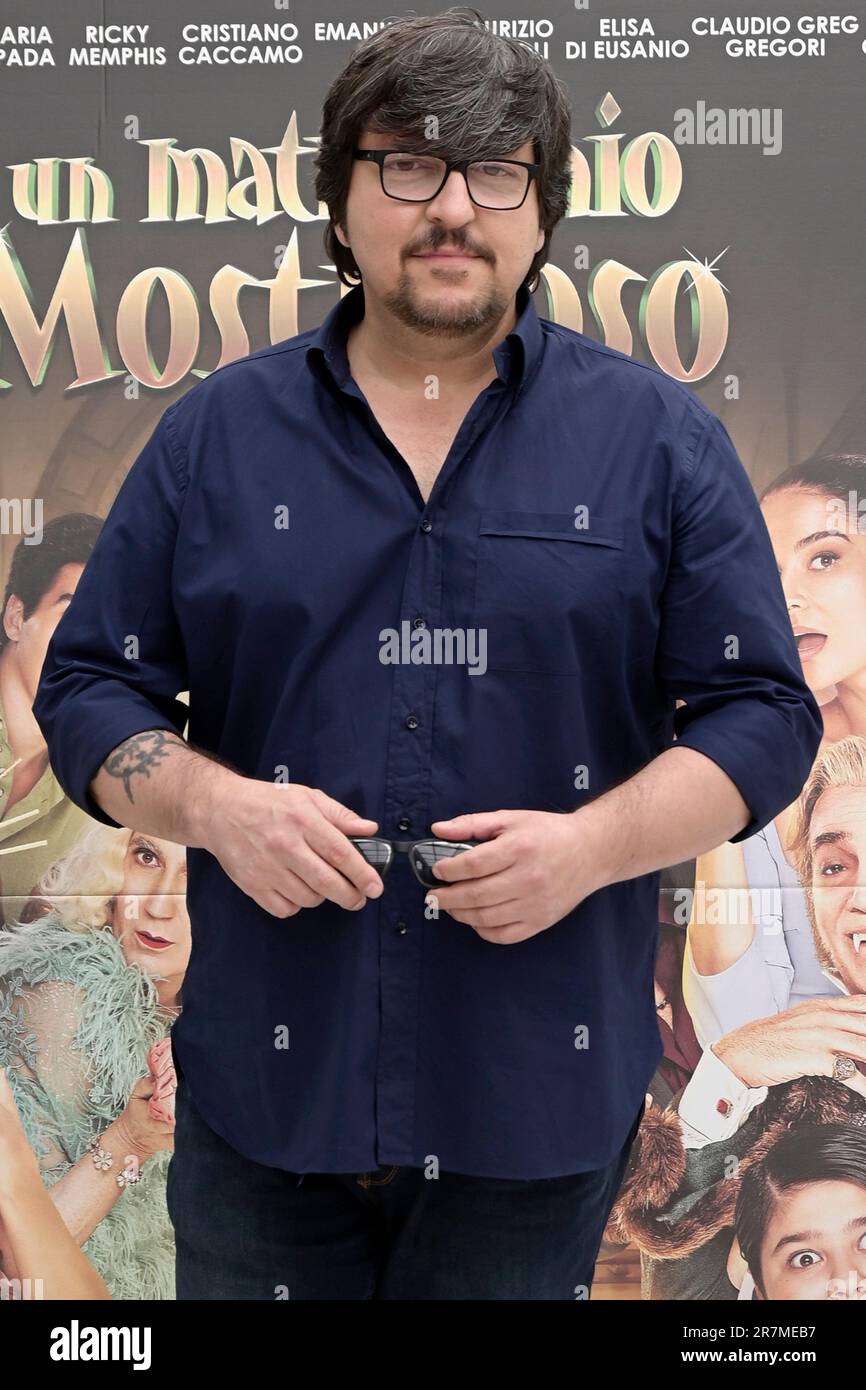 Ricky Memphis beim Photocall zum Kinofilm 'Un matrimonio mostruoso' im ...