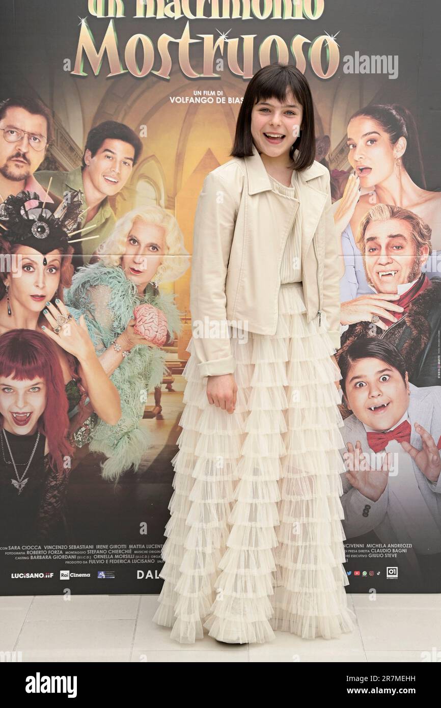 Sara Ciocca beim Photocall zum Kinofilm 'Un matrimonio mostruoso' im ...