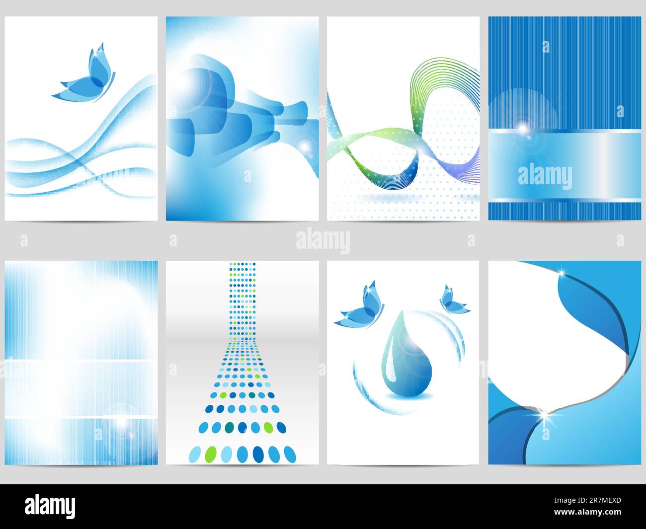 Ecology set line design Stock Vector Images - Alamy