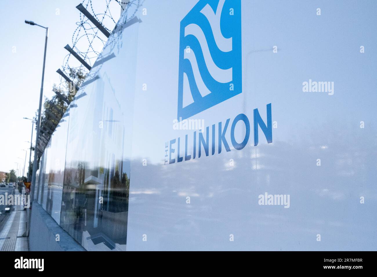 Greece, Athens on 2023-01-24. On the site of the former Elliniko ...