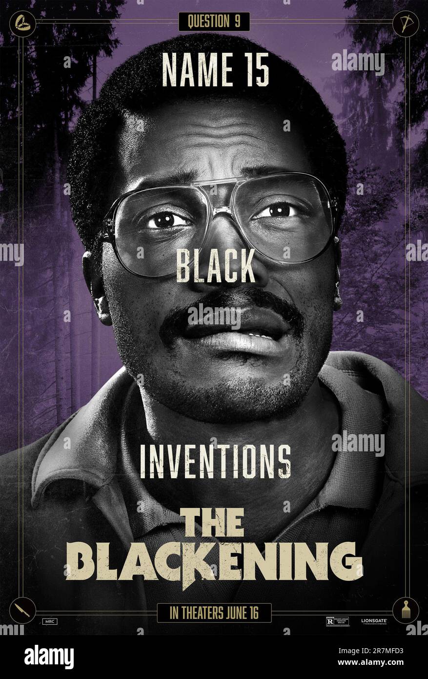 THE BLACKENING, US character poster, Jermaine Fowler, 2023. © Lionsgate ...
