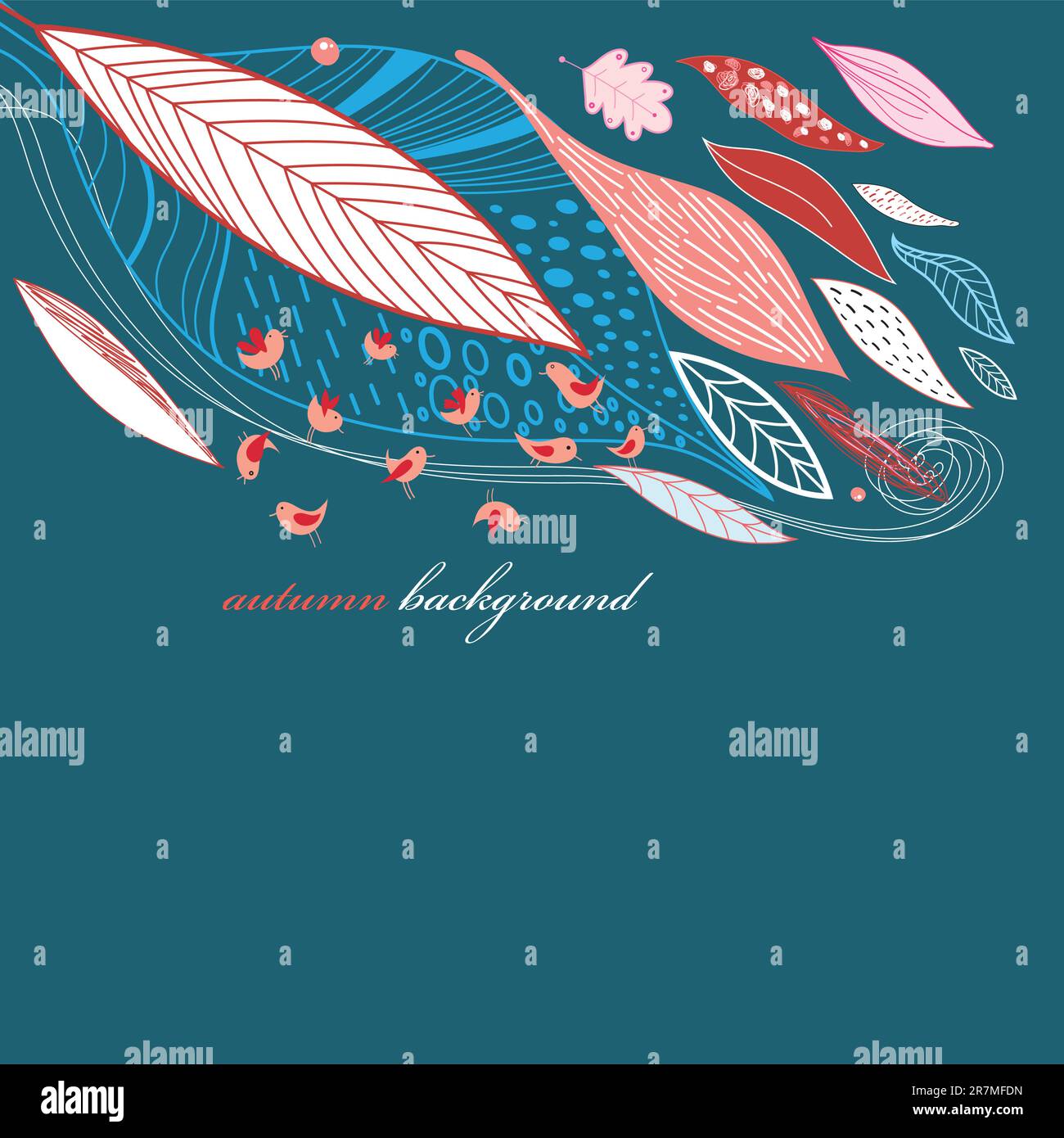 Dark blue birds Stock Vector Images - Alamy