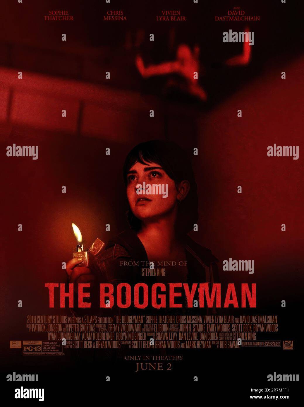THE BOOGEYMAN, US poster, Sophie Thatcher, 2023. © 20th Century Studios ...