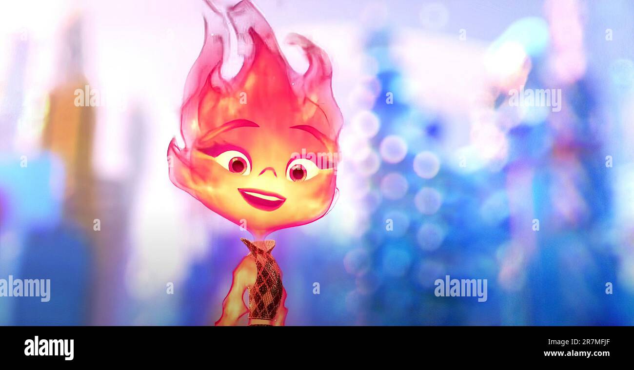 ELEMENTAL, Ember (voice: Leah Lewis), 2023. © Walt Disney Studios ...