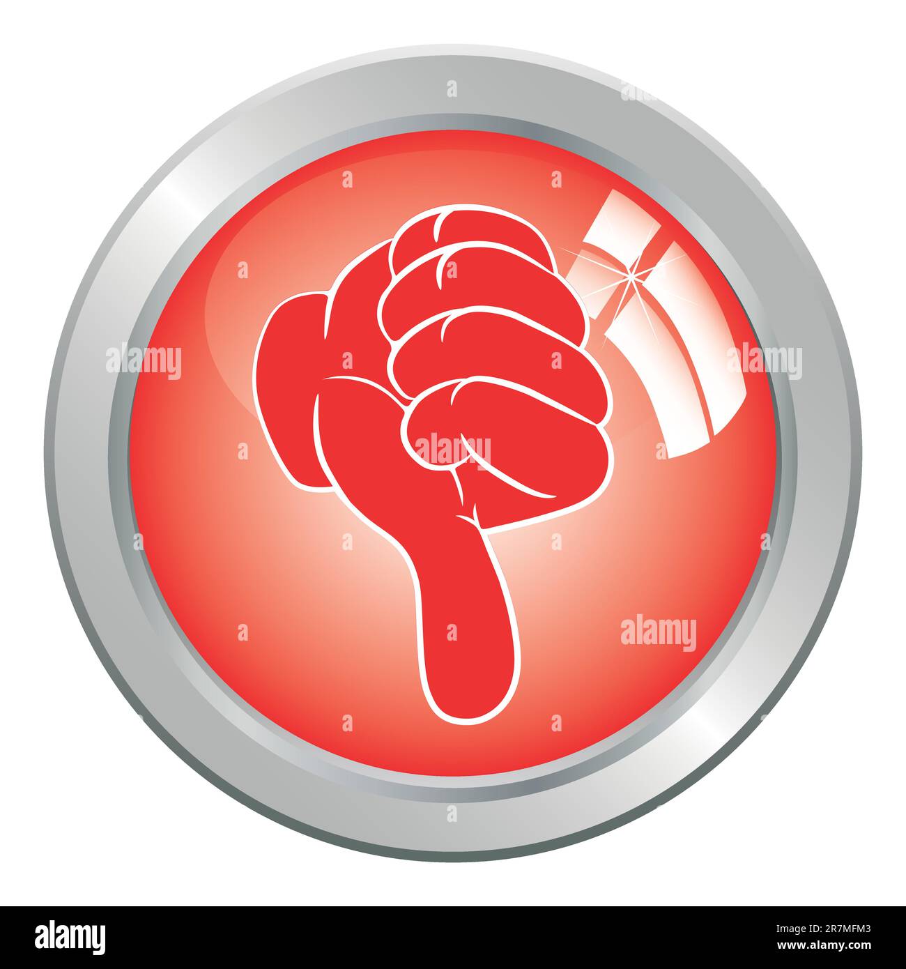 Gesture of dissatisfaction Stock Vector Images - Alamy