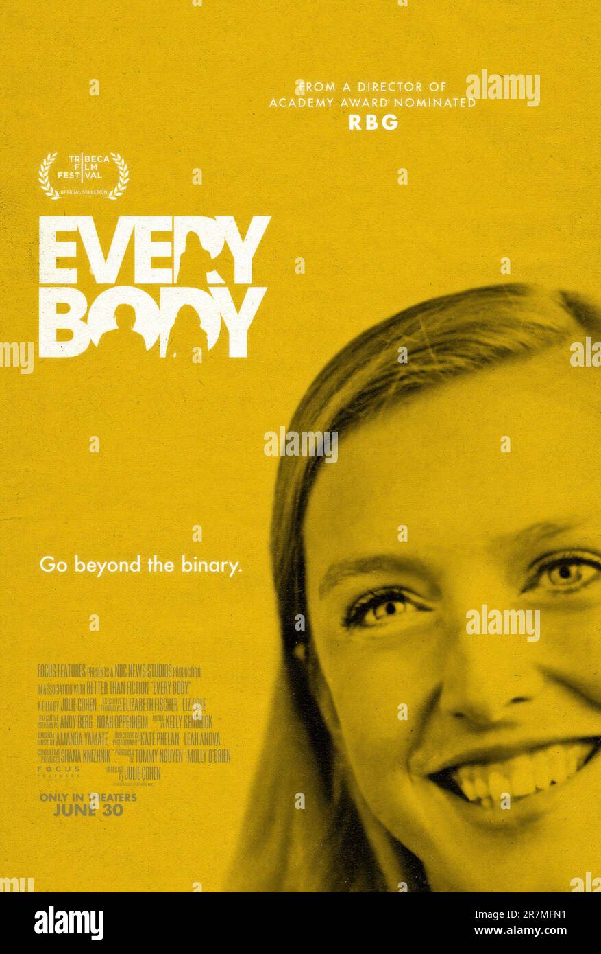 EVERY BODY, poster, Alicia Roth Weigel, 2023. © Focus Features ...
