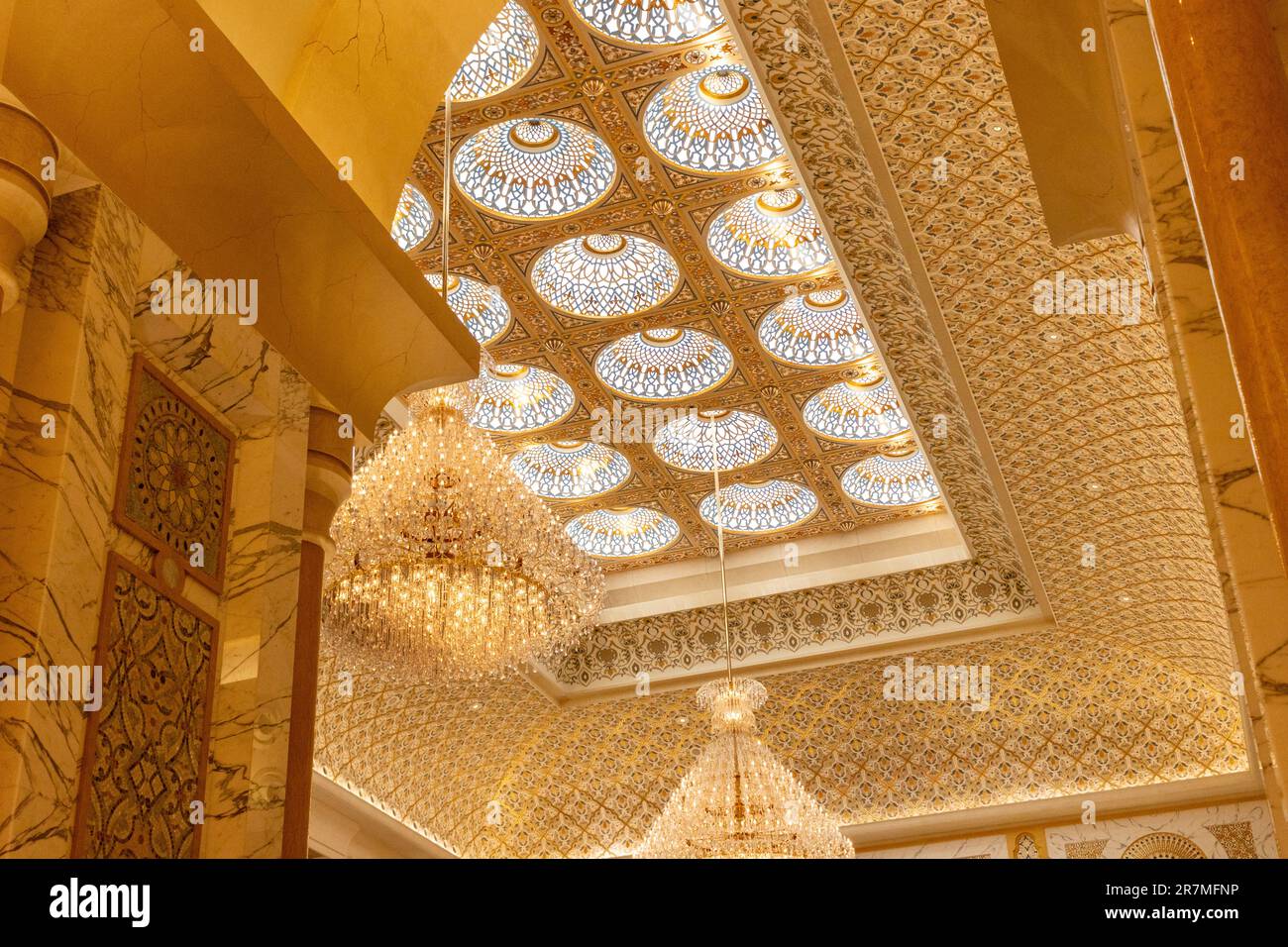 Interior elements inside of a palace Stock Photo - Alamy