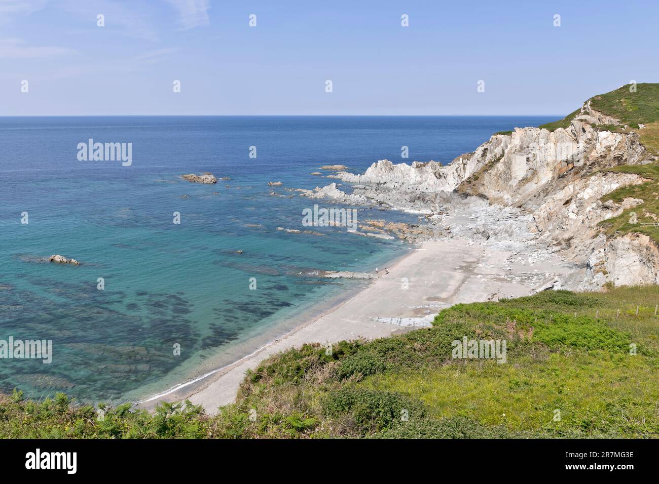 Rockham Bay near Mortehoe, North Devon, England Stock Photo - Alamy