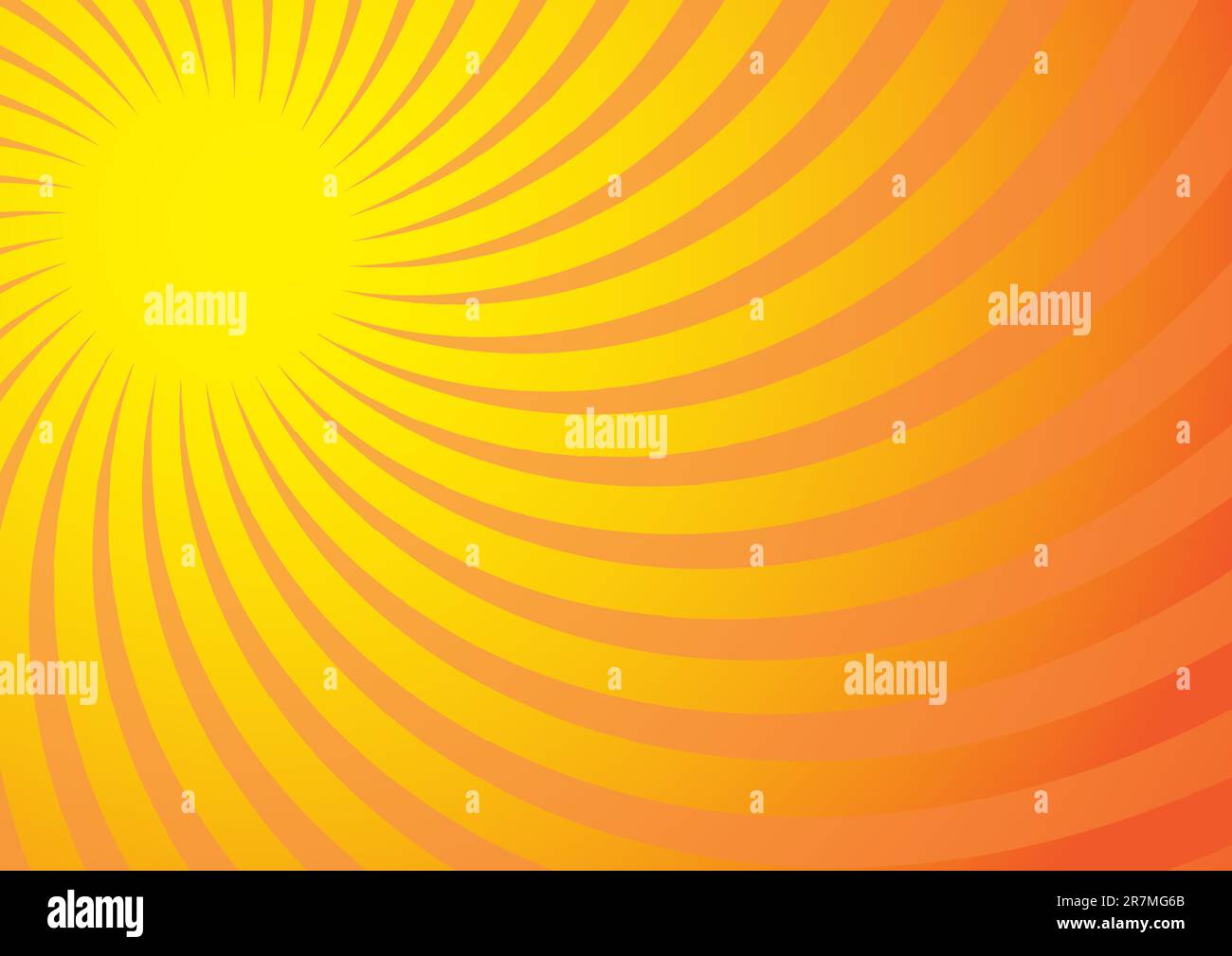 Rays at sunset Stock Vector Images - Alamy