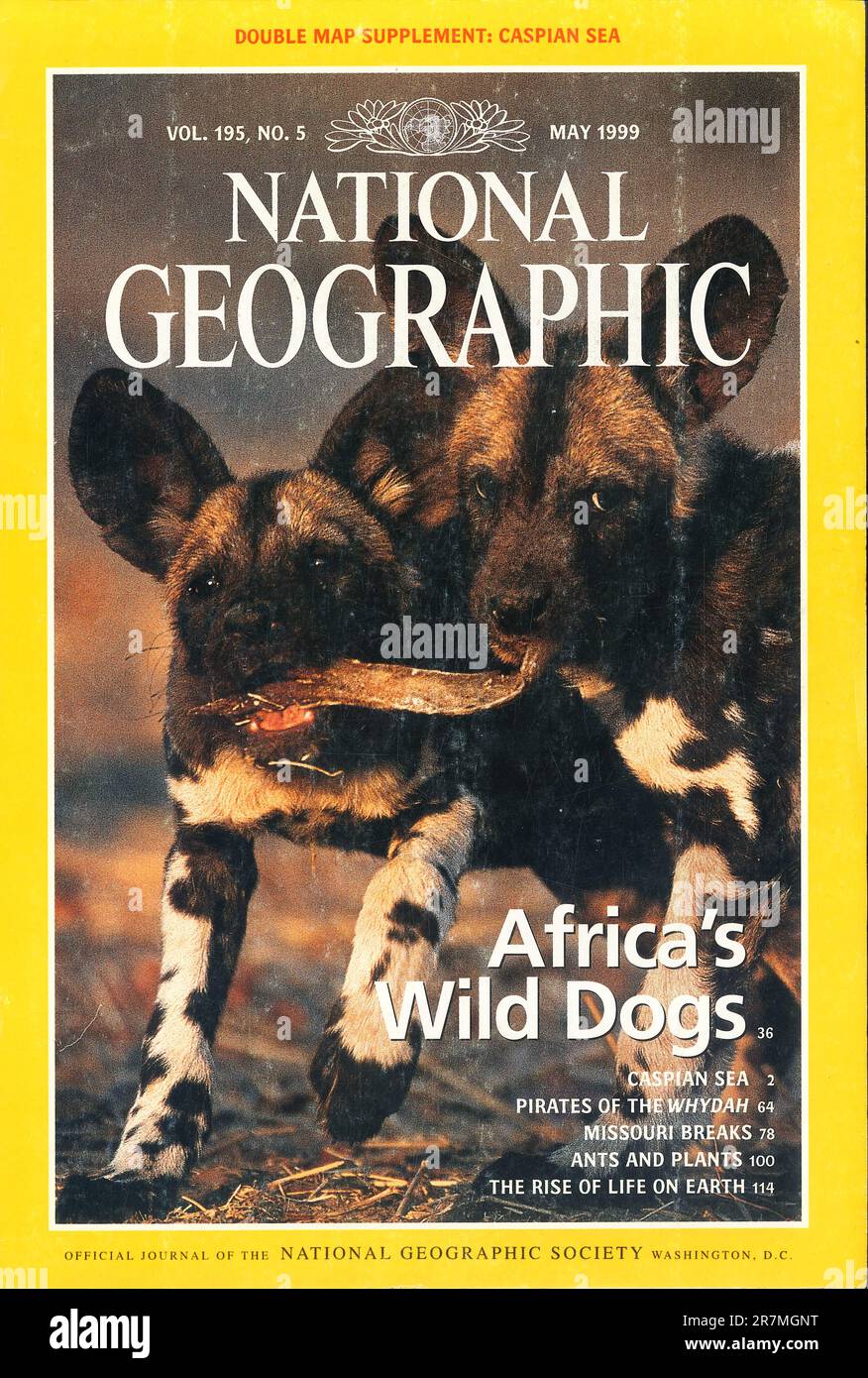National Geographic magazine cover May 1999 Stock Photo - Alamy