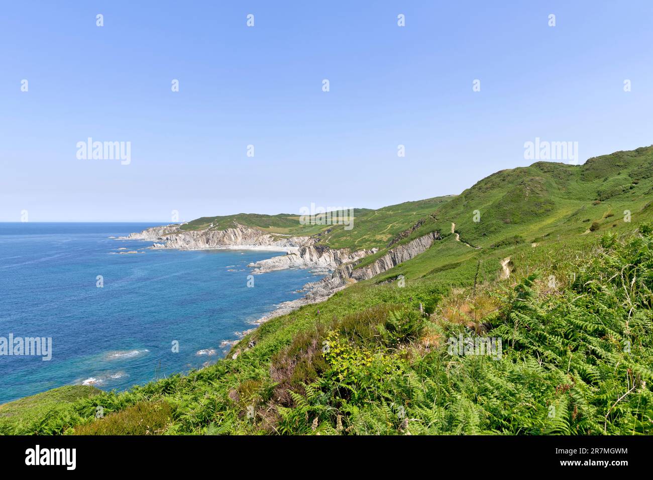 Rockham Bay near Mortehoe, North Devon, England Stock Photo - Alamy