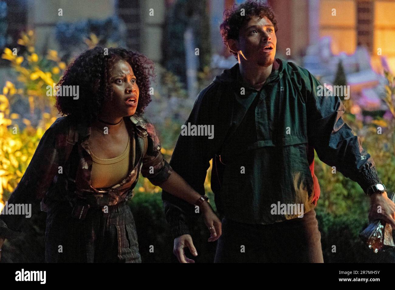 TRANSFORMERS: RISE OF THE BEASTS, from left: Dominique Fishback ...