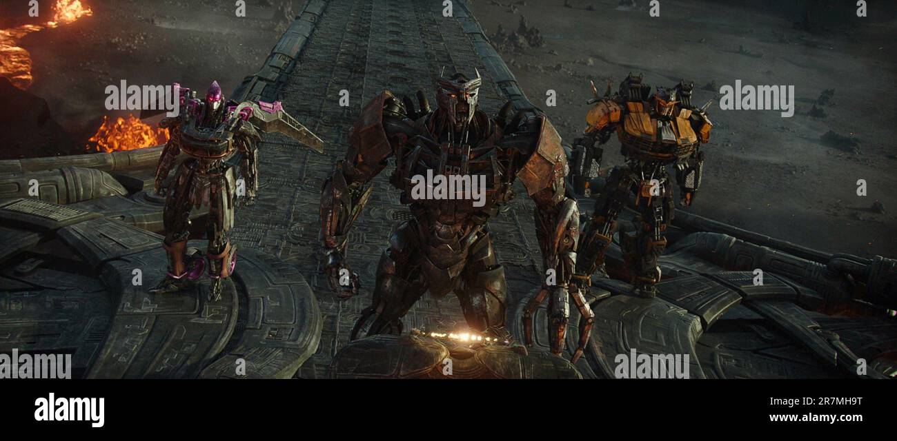 TRANSFORMERS: RISE OF THE BEASTS, from left: Nightbird (voice Michaela ...