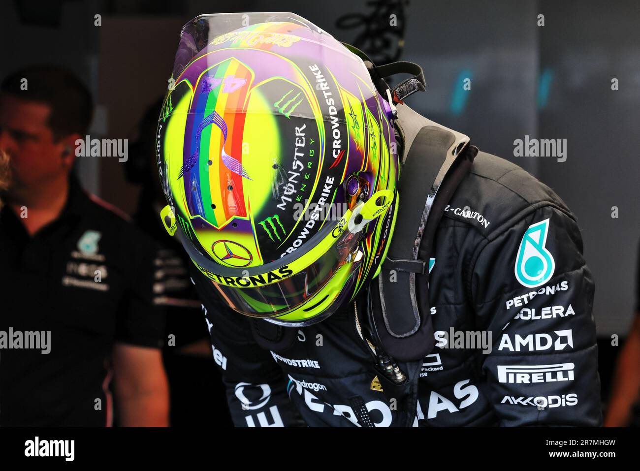 Lewis hamilton canada 2023 hi-res stock photography and images - Alamy