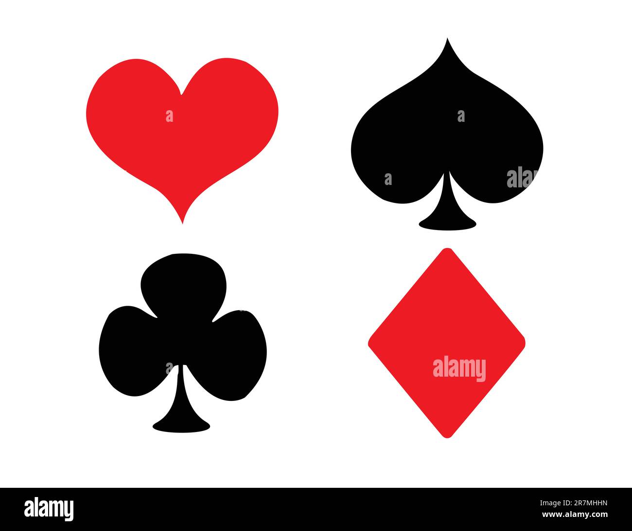 vector retro card suits Stock Vector Image & Art - Alamy