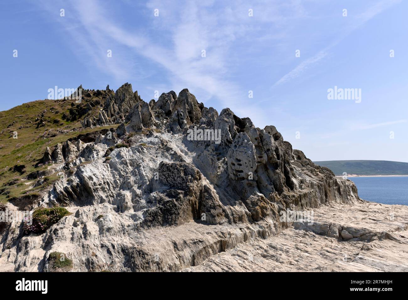 Morte Point, North Devon, England Stock Photo - Alamy