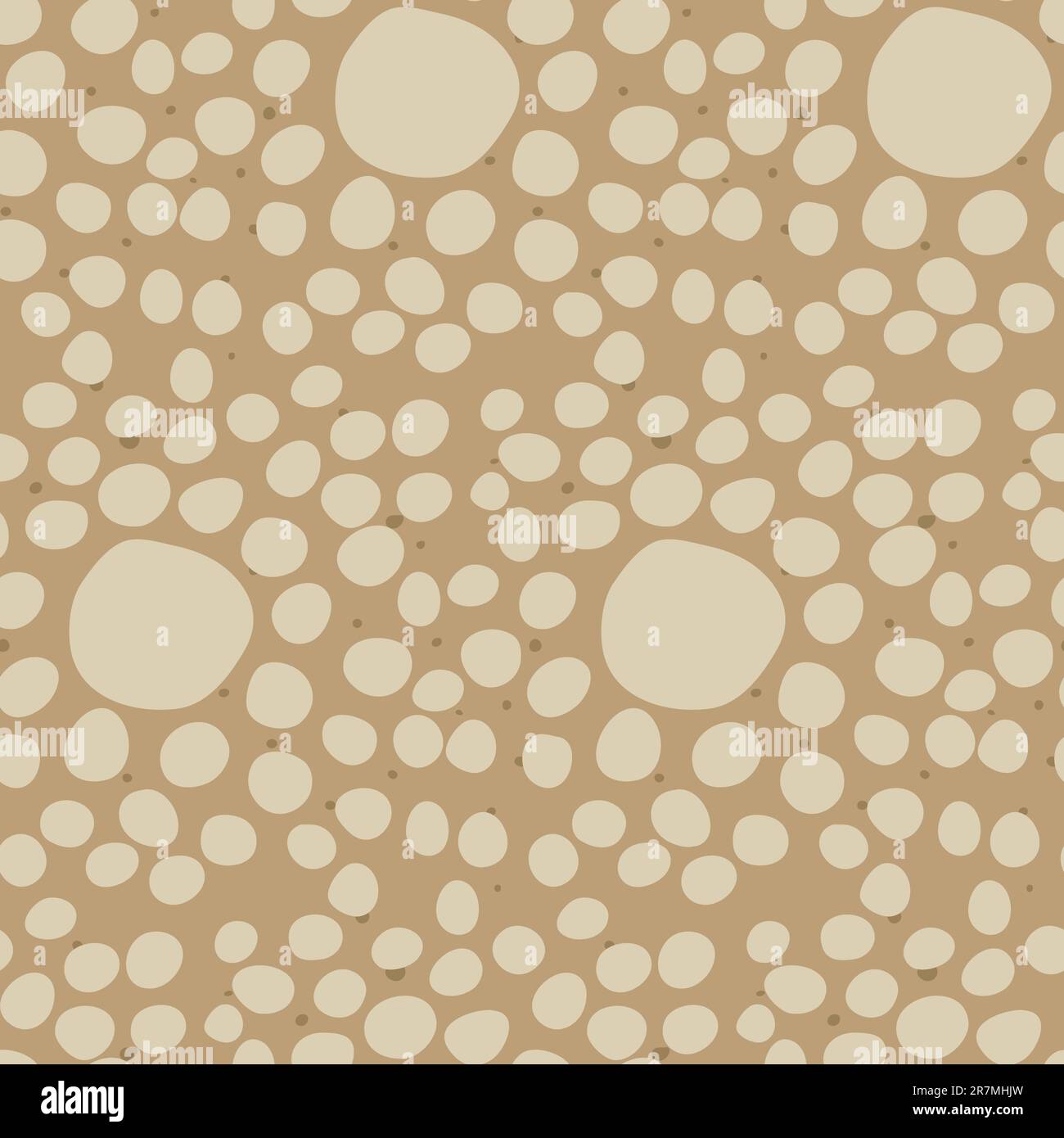 Random brown blobs in a seamless wallpaper pattern background Stock ...
