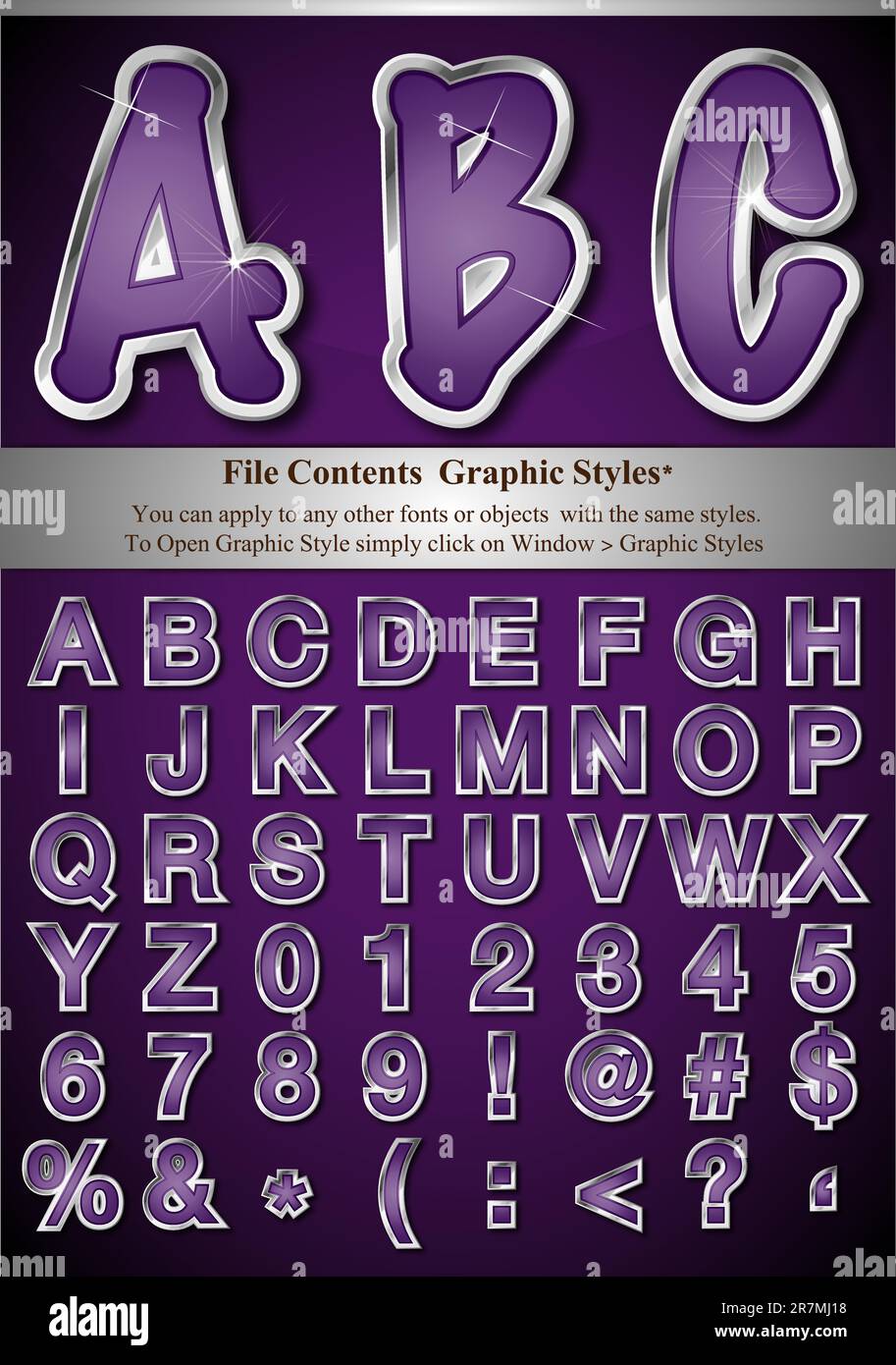File Contents Graphic Styles. You can apply to any other fonts or ...