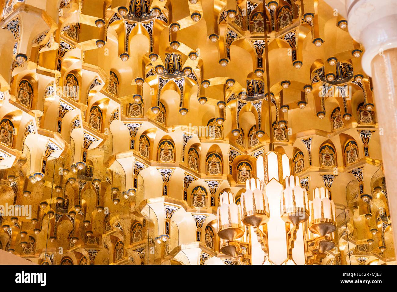 Interior elements inside of a palace Stock Photo - Alamy