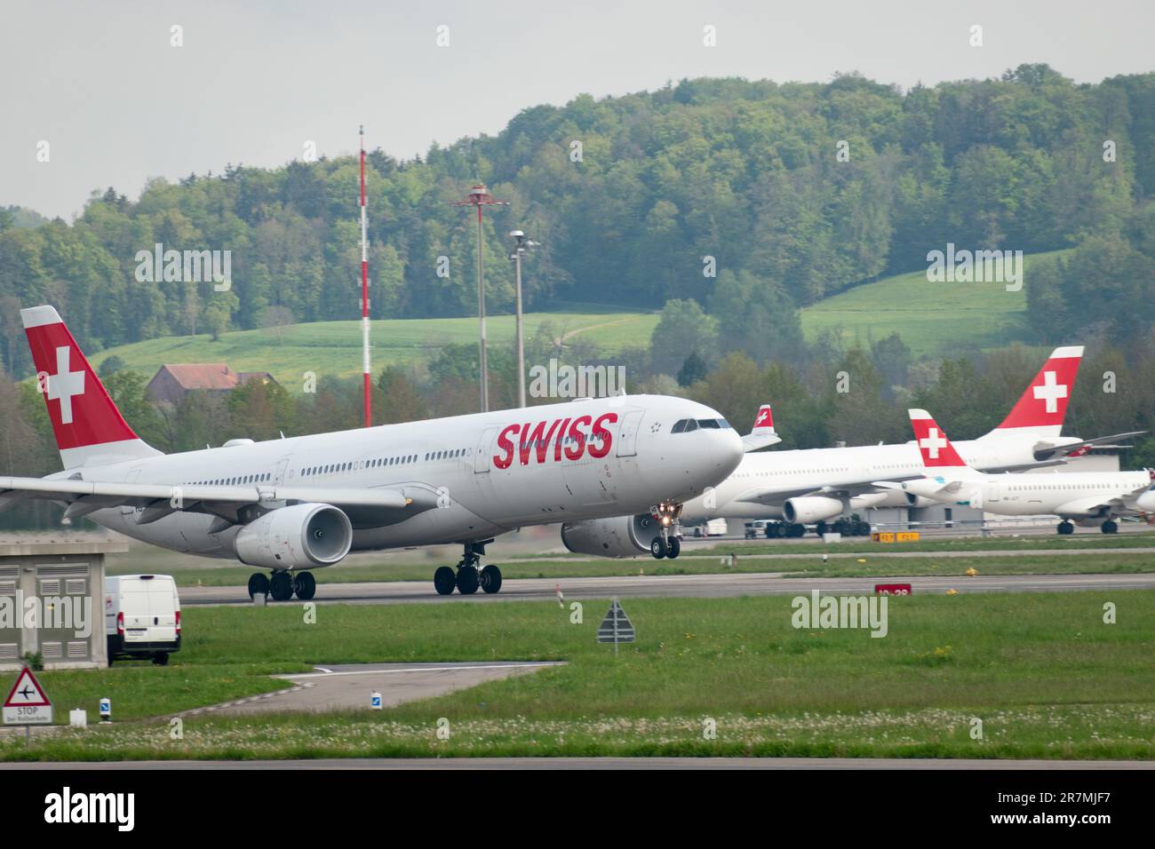 Zurich, Switzerland, May 2, 2023 HB-JHF Swiss international airlines ...
