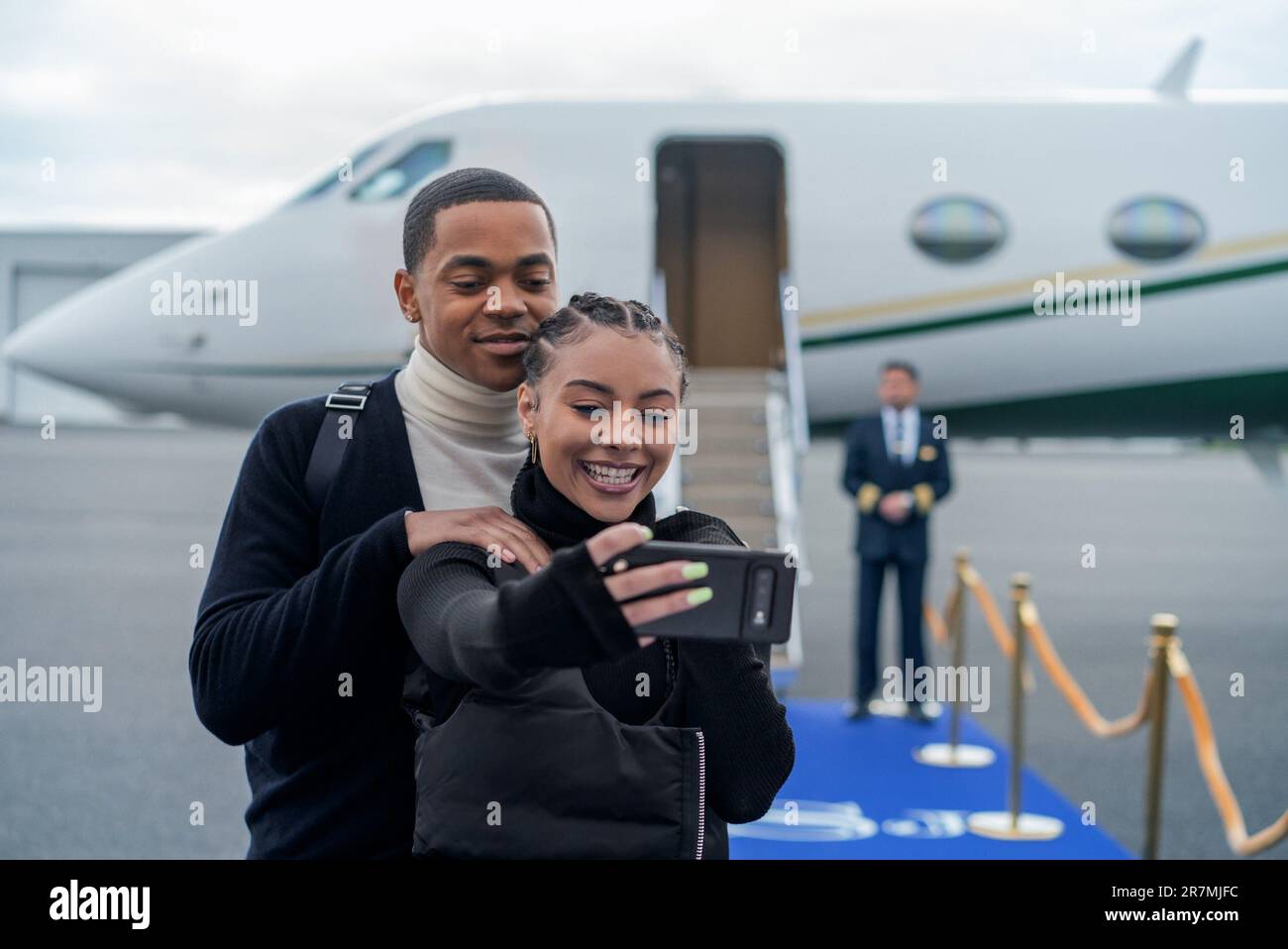 POWER BOOK II: GHOST, from left: Michael Rainey Jr., Alix Lapri, 'No ...
