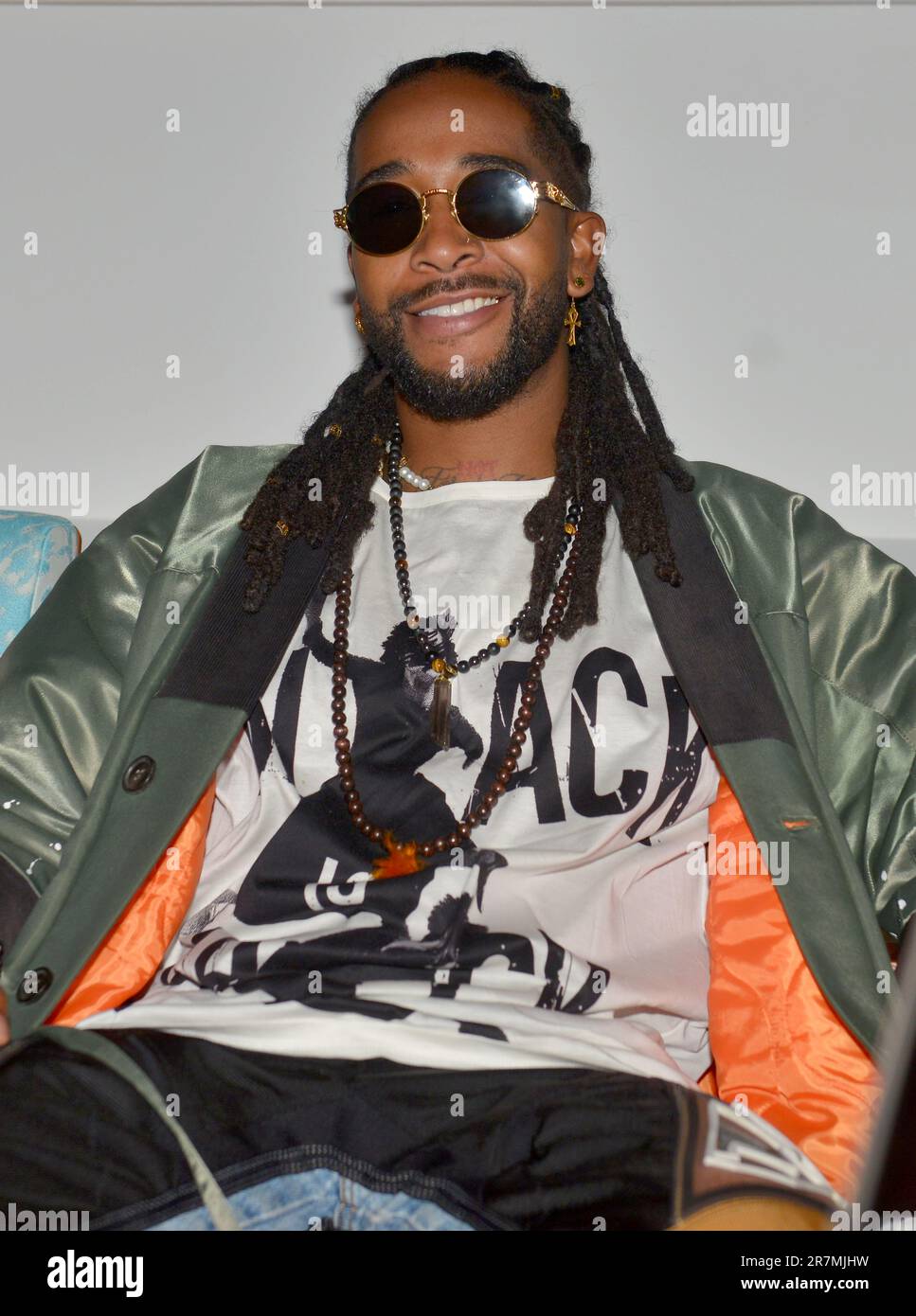 MIAMI BEACH, FLORIDA - JUNE 14: Omarion attends as They Cloned Tyrone ...