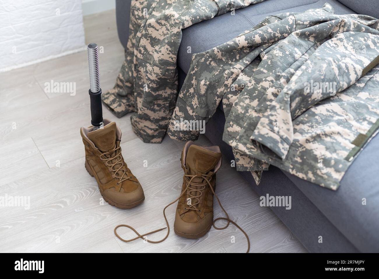 soldier after leg amputation is rehabilitated and recovers thanks to ...