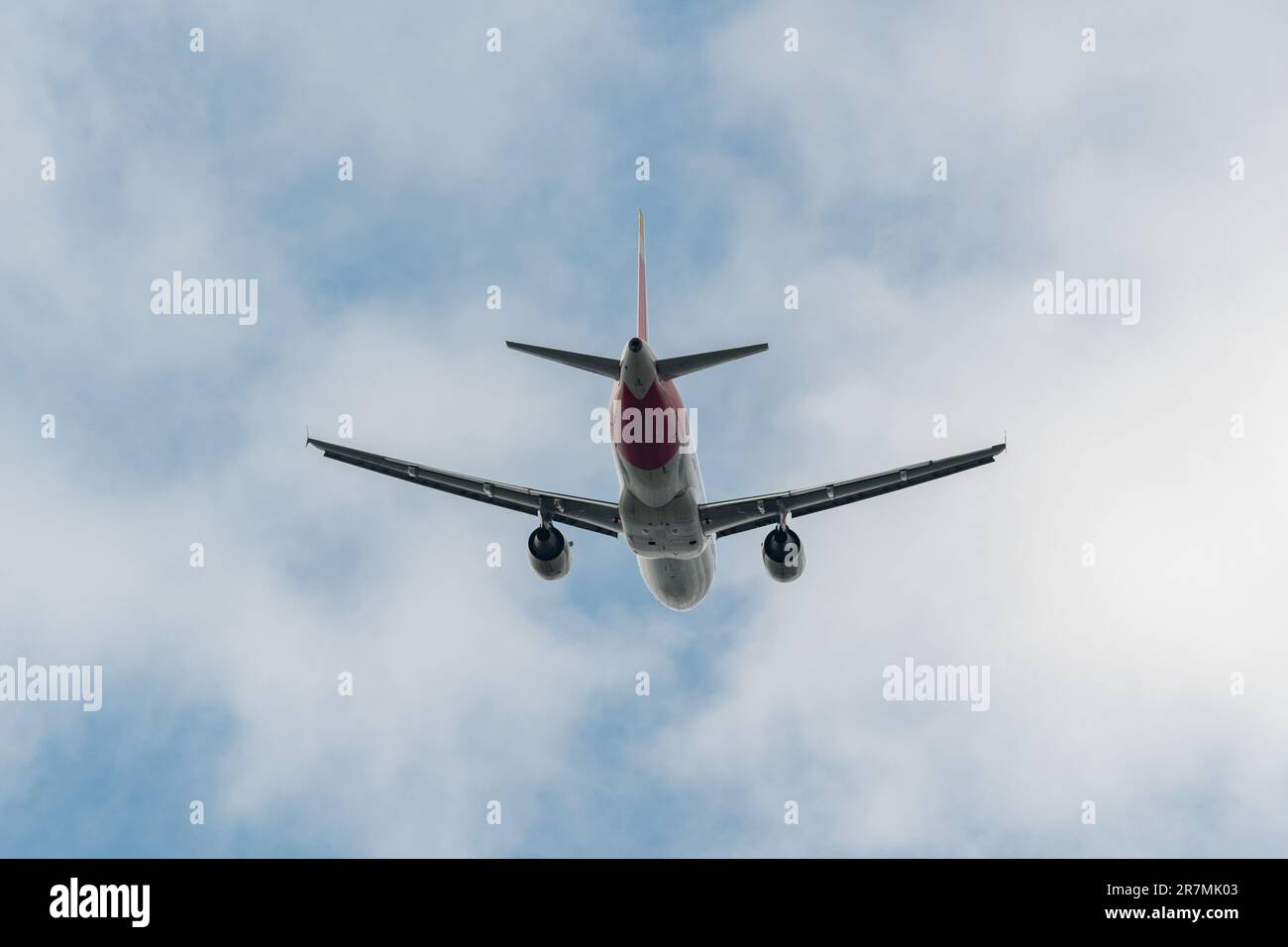 Zurich, Switzerland, May 2, 2023 EC-ILS Iberia Airbus A320-214 aircraft ...