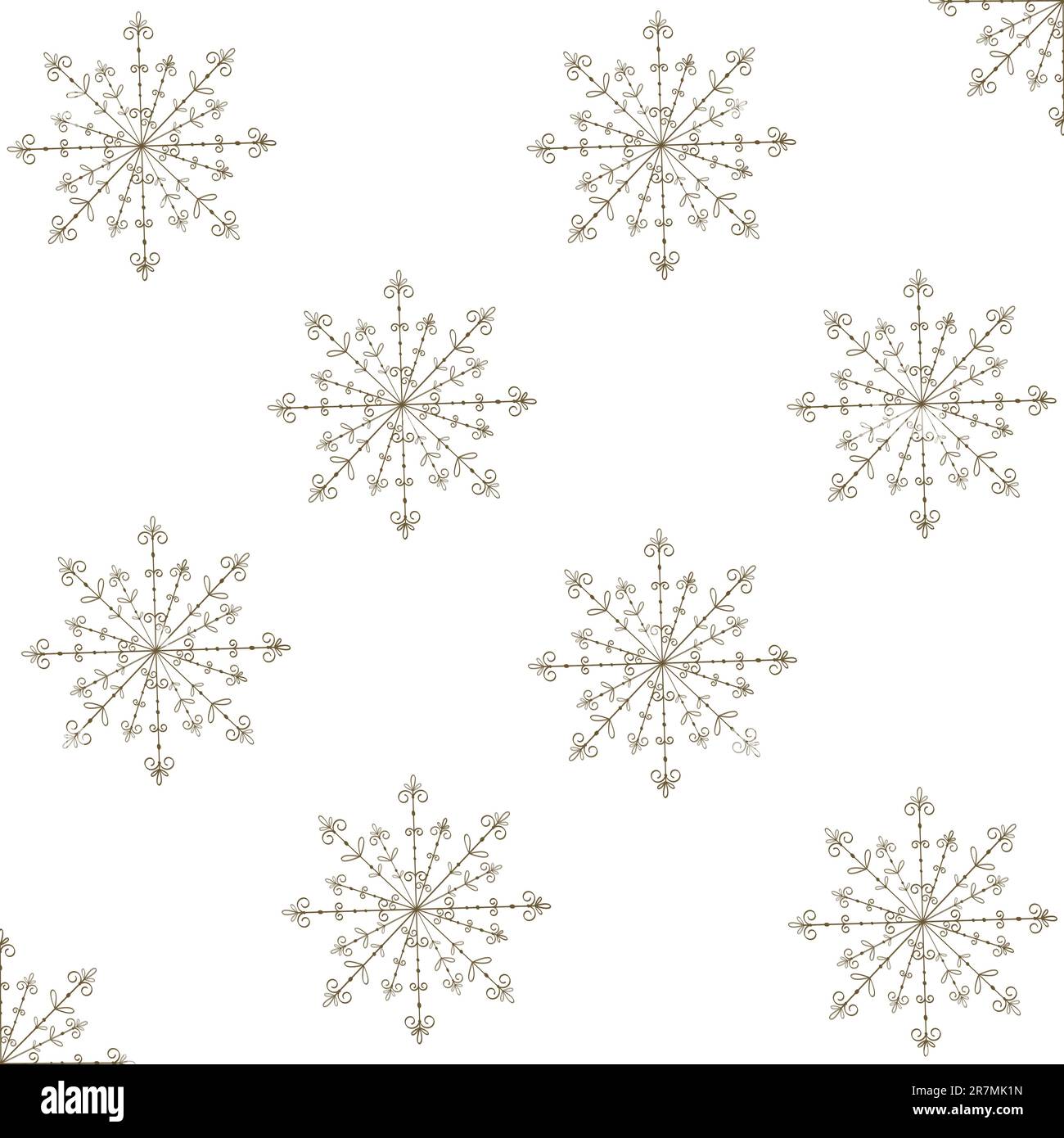 Sample Christmas background with snowflake. Vector illustration Stock ...