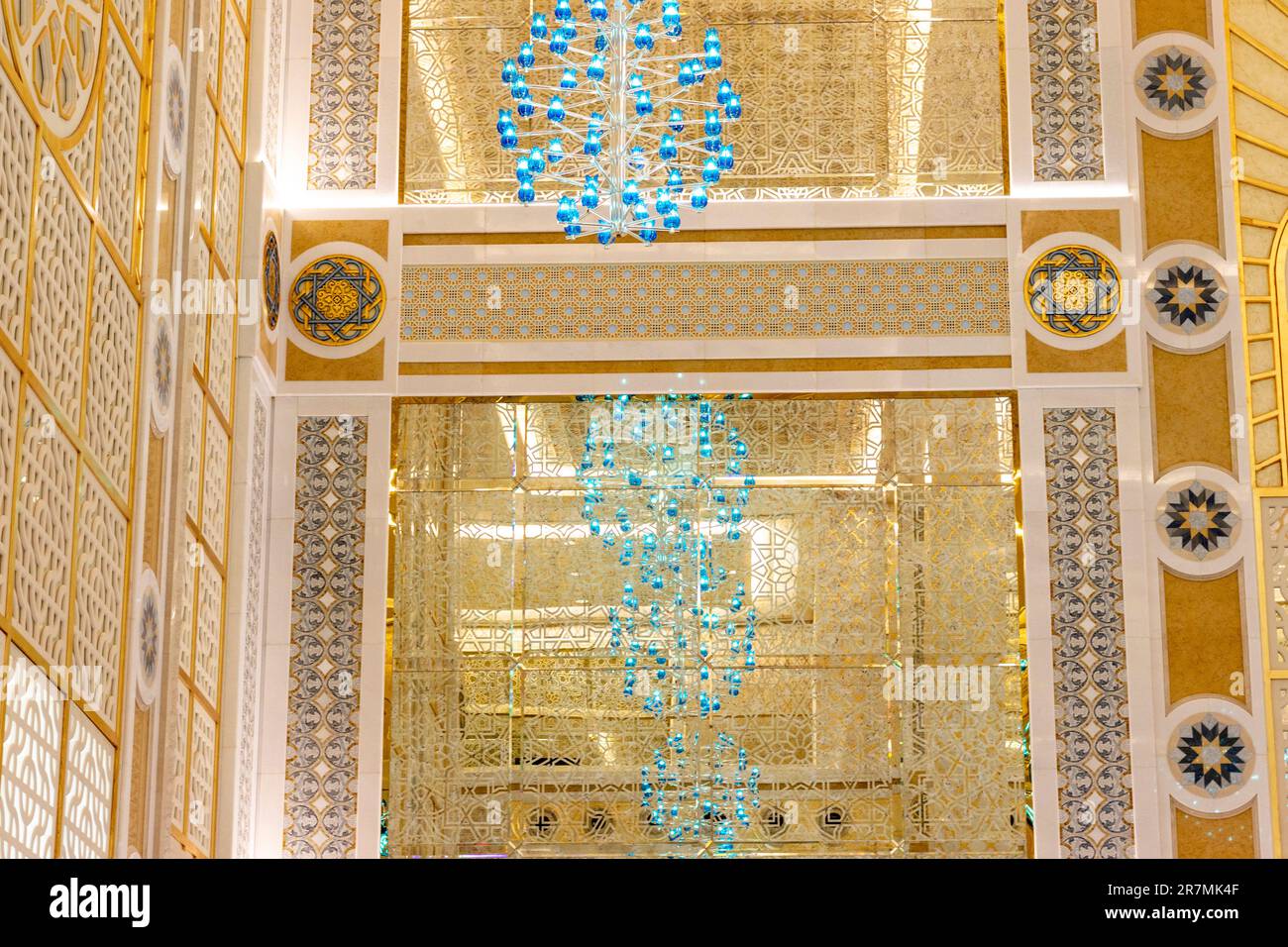 Interior elements inside of a palace Stock Photo - Alamy