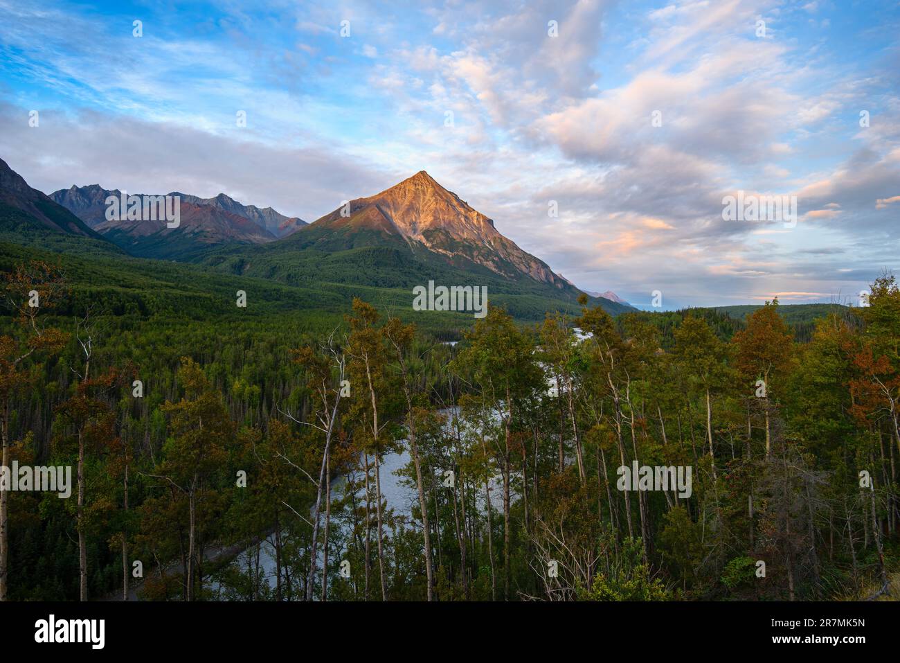 Glenn Highway, Alaska Stock Photo - Alamy
