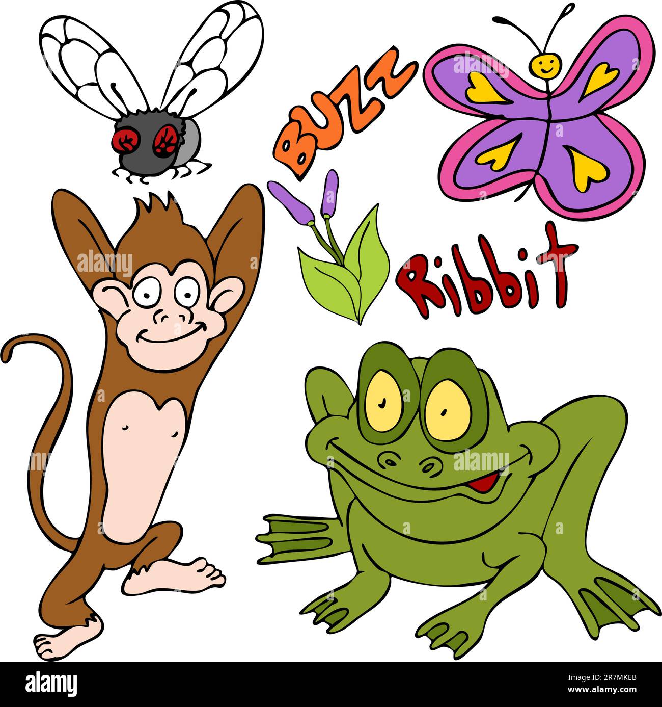 An image of natures critters Stock Vector Image & Art - Alamy