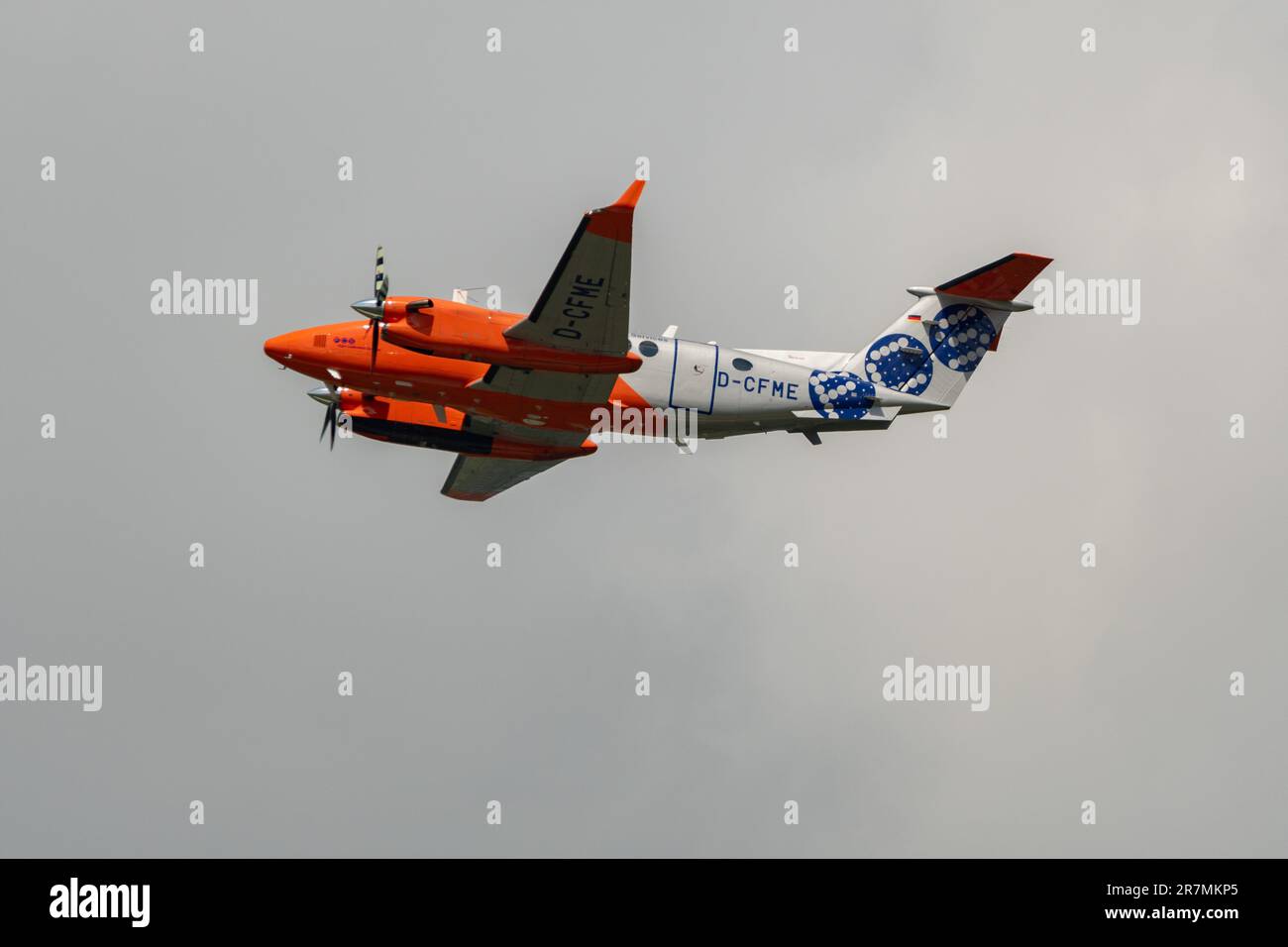 Zurich, Switzerland, May 2, 2023 D-CFME Beechcraft B300 King Air 350 ...