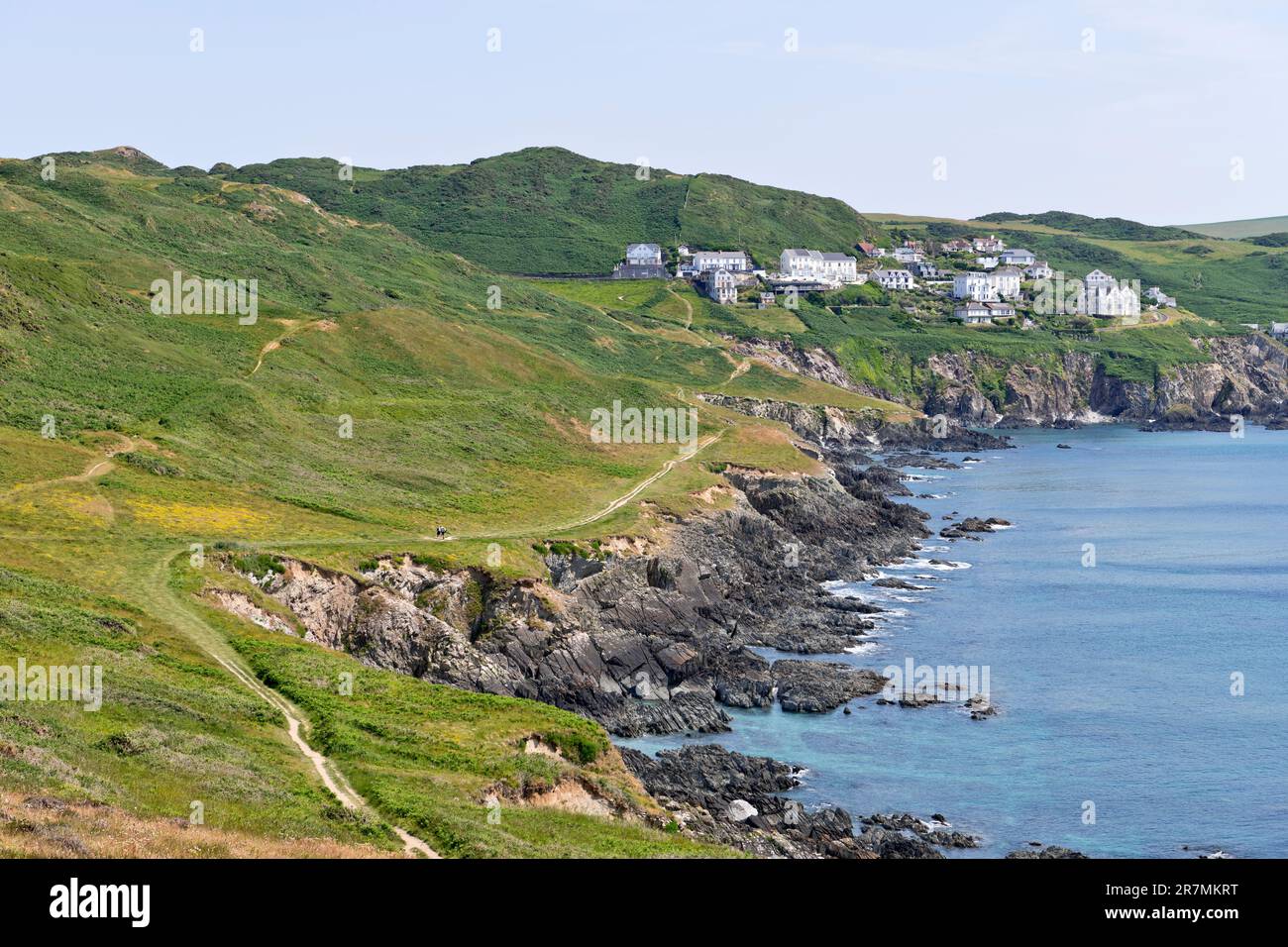 Woolacombe, North Devon, England Stock Photo - Alamy