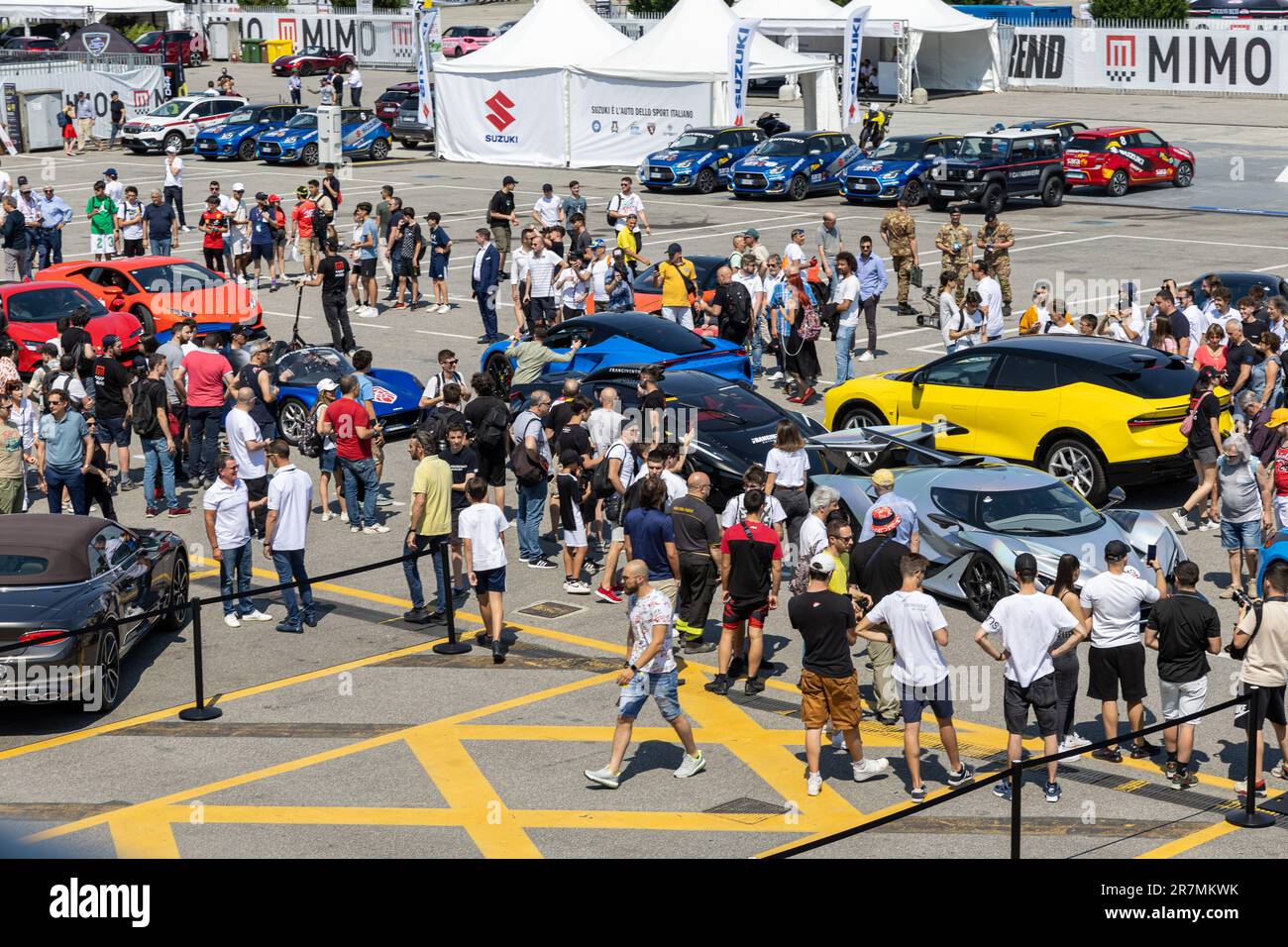 MILANO, ITALY, the Milan Monza Motor Show, from 16 th to 18 th June ...